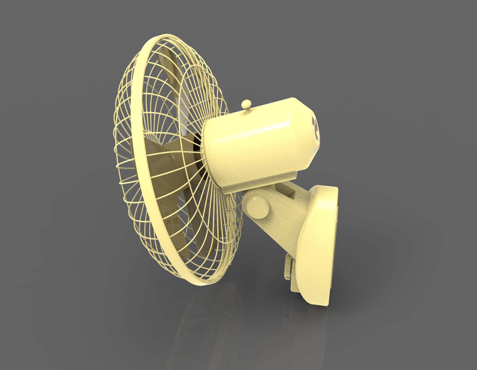 Wall Fan 3D model | CGTrader