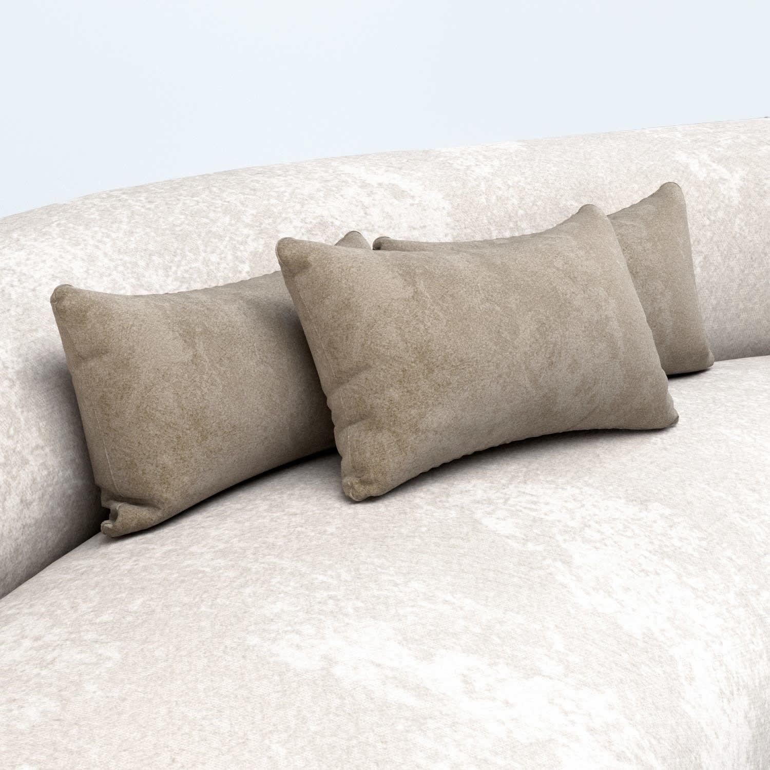 Okha Sofas repose 3D model | CGTrader