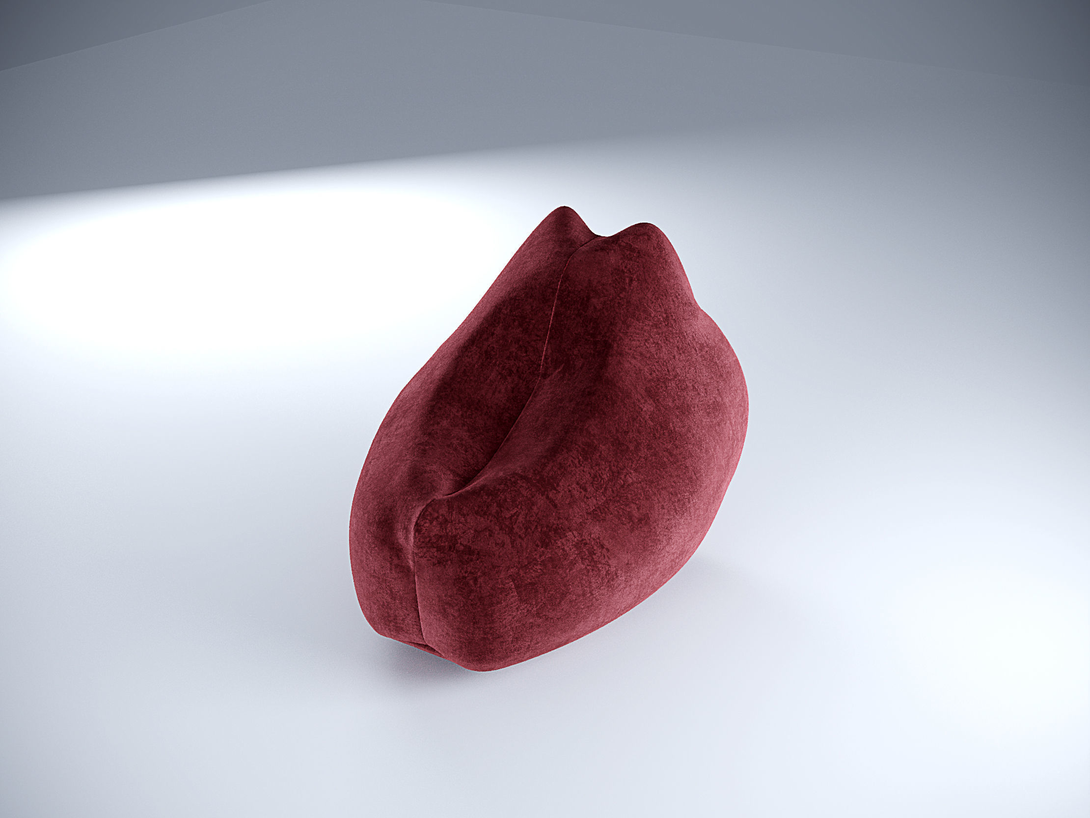 3D Colorful Puffs 3D model | CGTrader