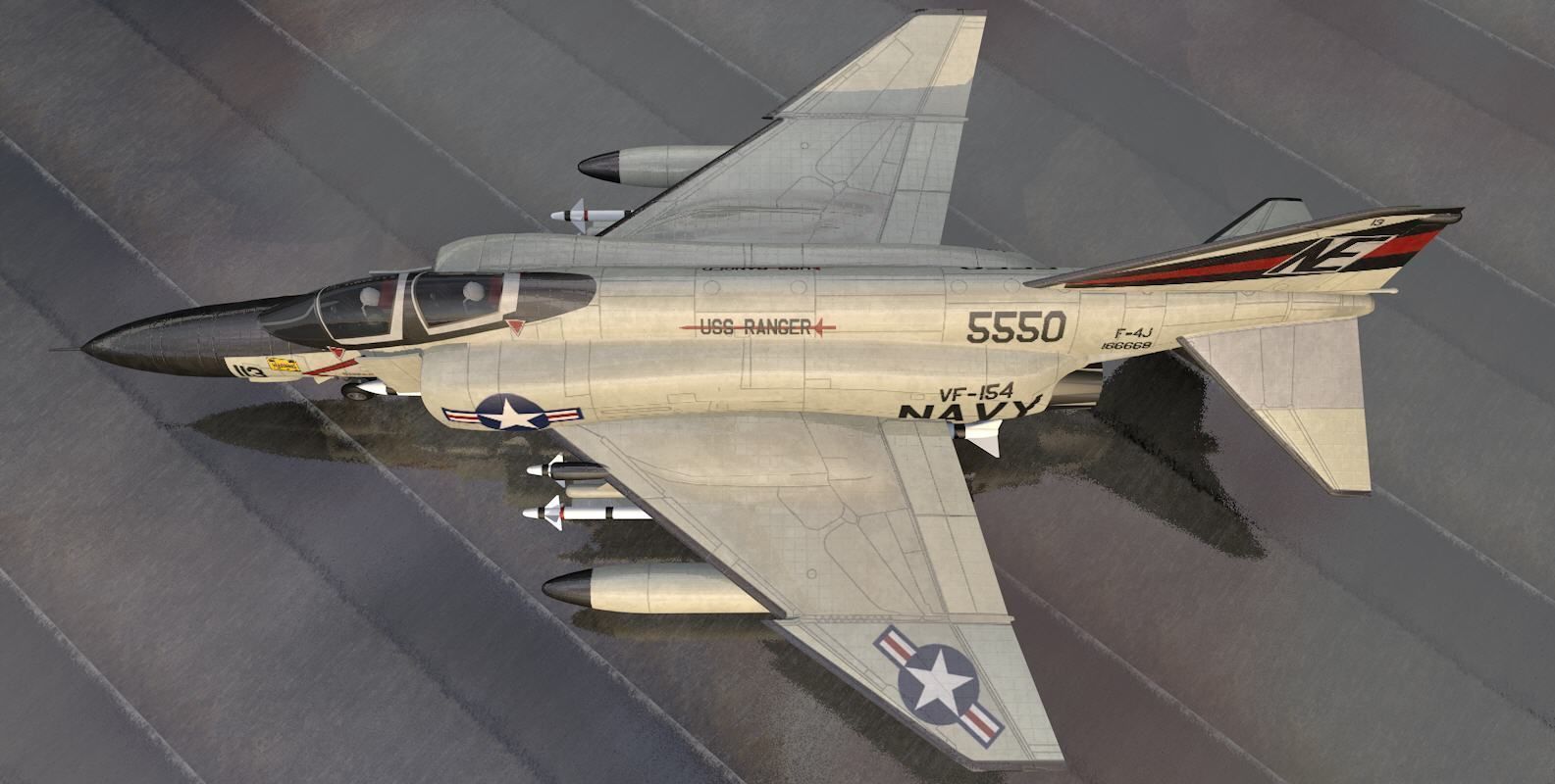McDonnell Douglas F-4E Phantom 3D model | CGTrader