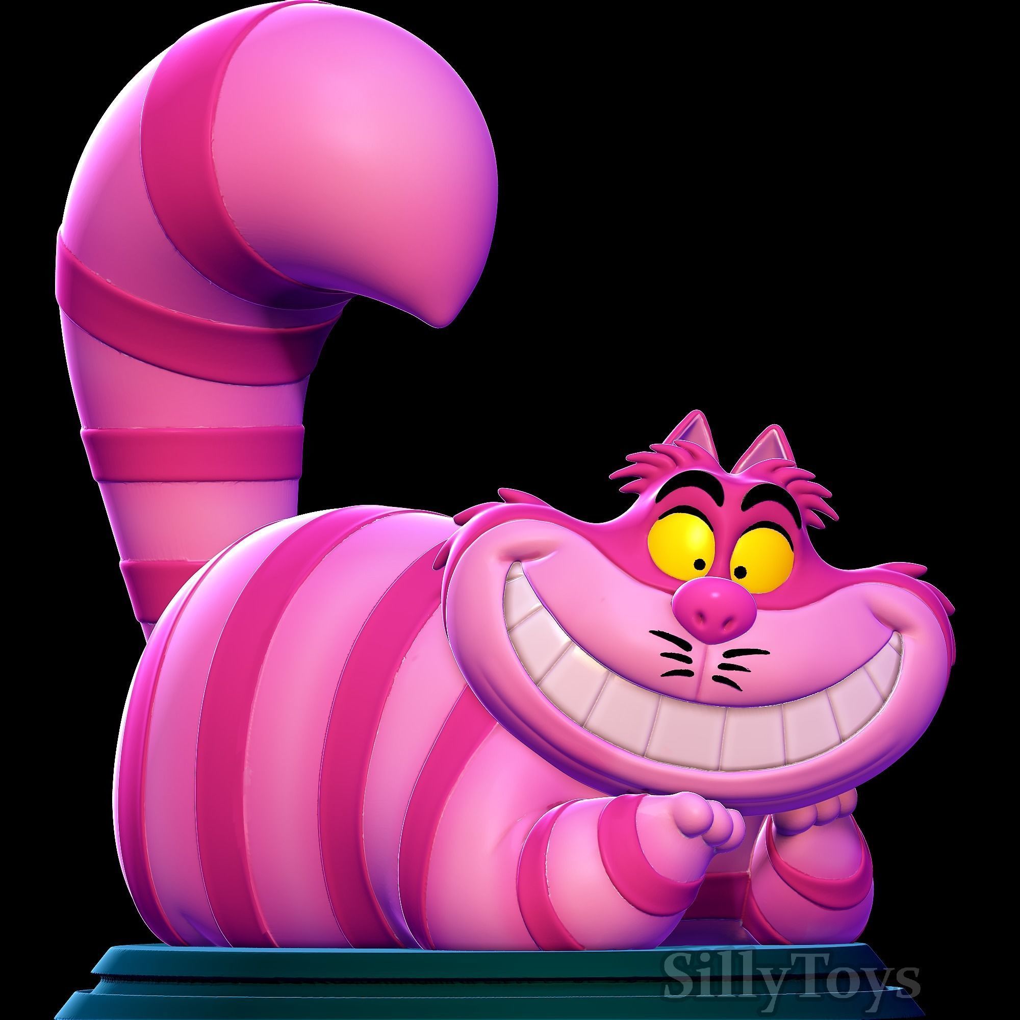 Cheshire Cat Alice In Wonderland 3d Model 3d Printable Cgtrader