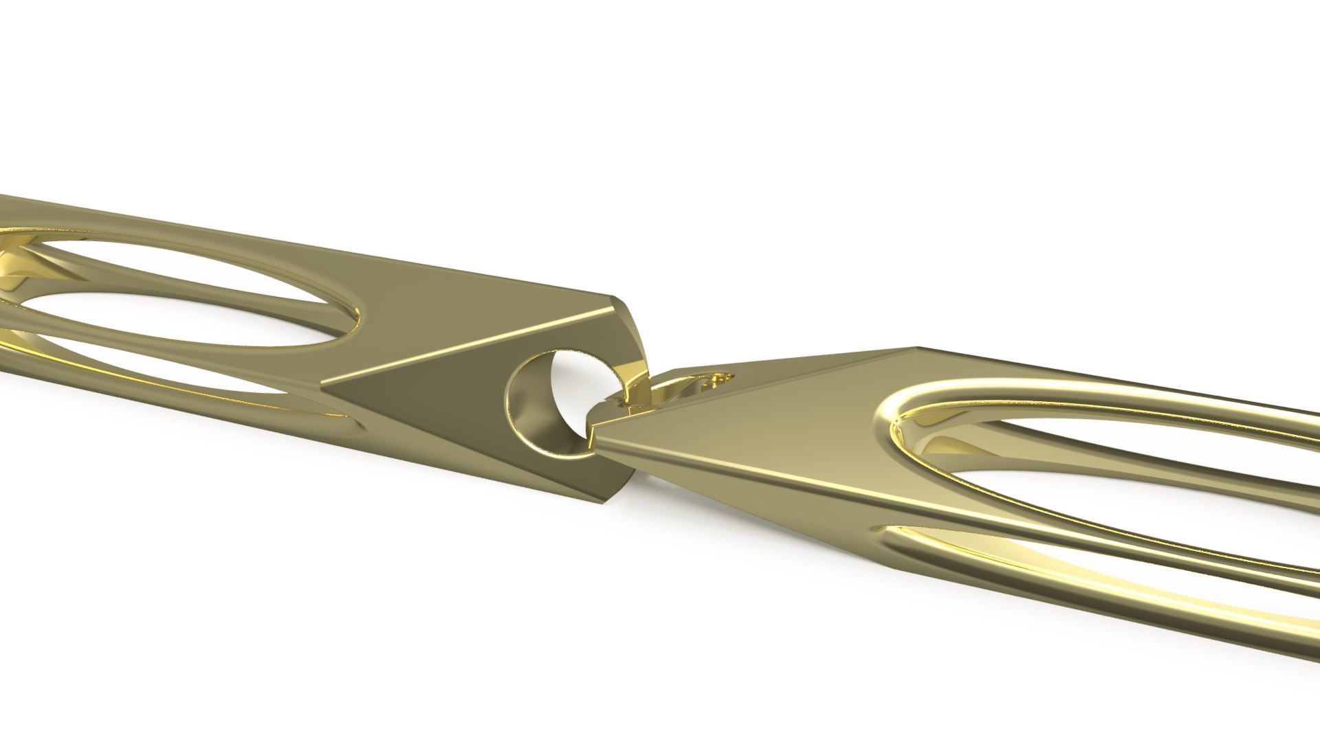 3D model Gold chain design VR / AR / low-poly | CGTrader