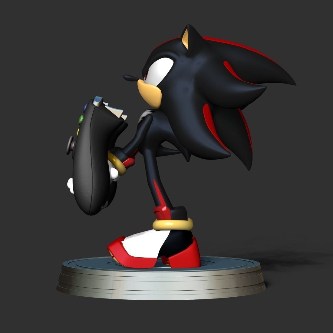 Shadow the Hedgehog 3D model 3D printable | CGTrader