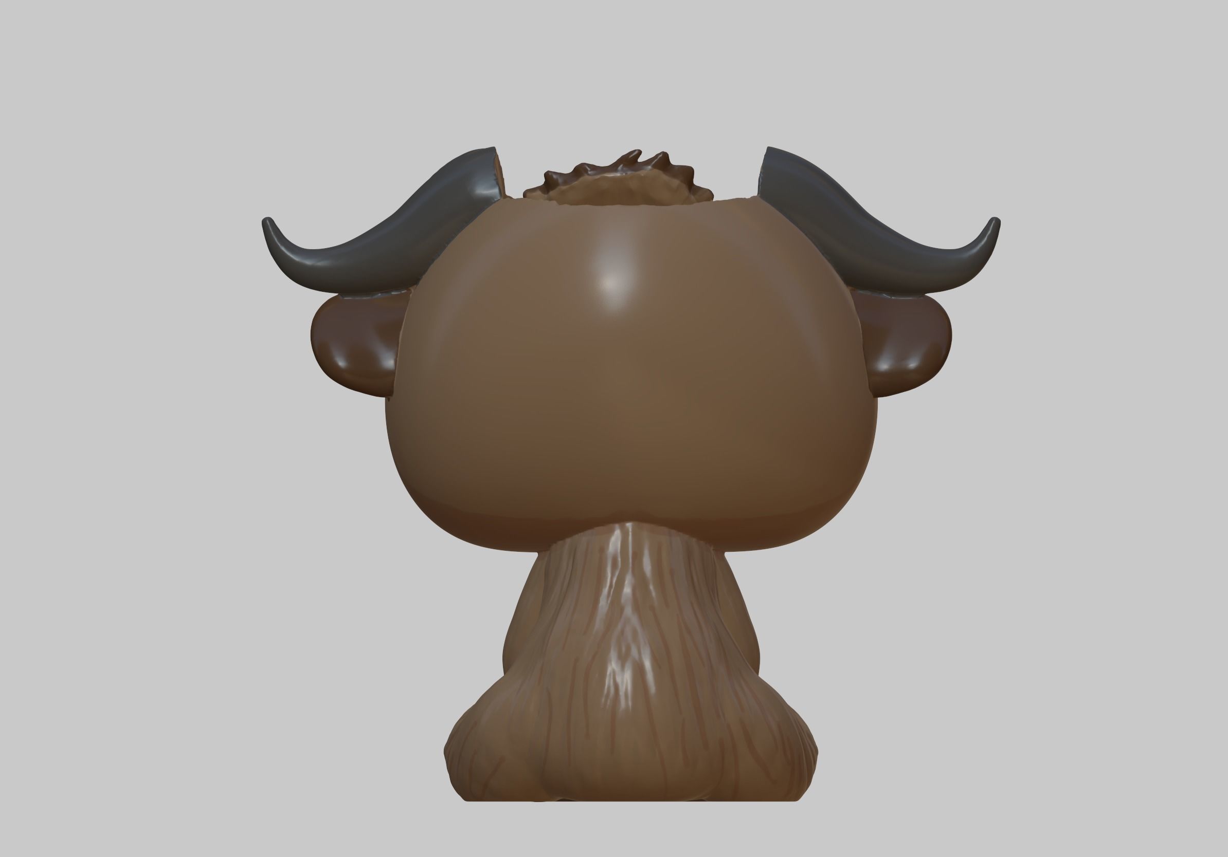 Cute Ox Planter - Chinese Calendar planters 3D model 3D printable ...