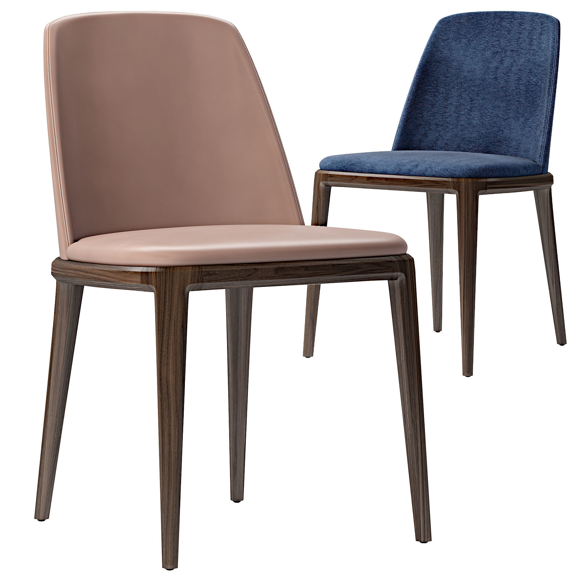 Poliform Chair free 3D model | CGTrader