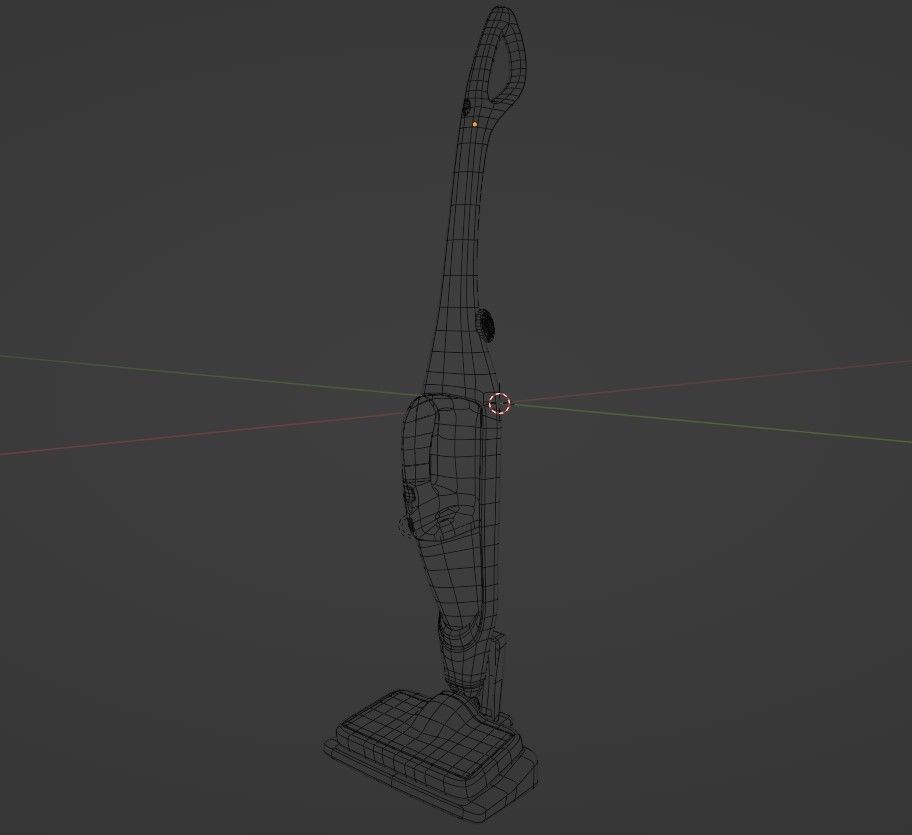 Bosch hoover 3D model | CGTrader