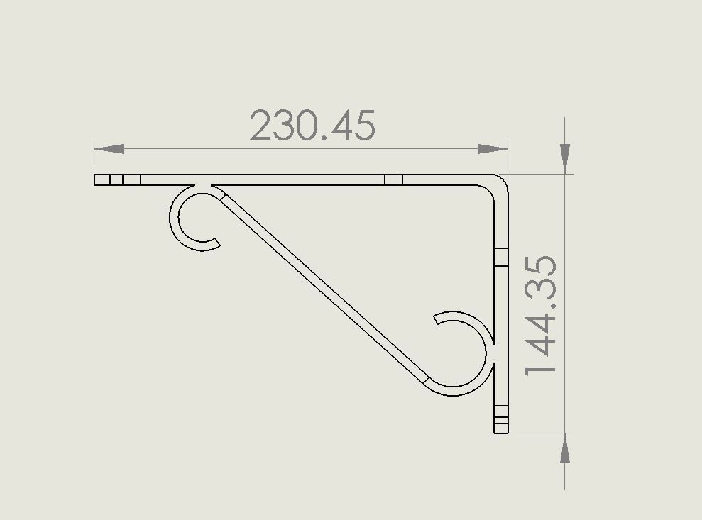 Angle Bracket 3d Model 3D model 3D printable | CGTrader