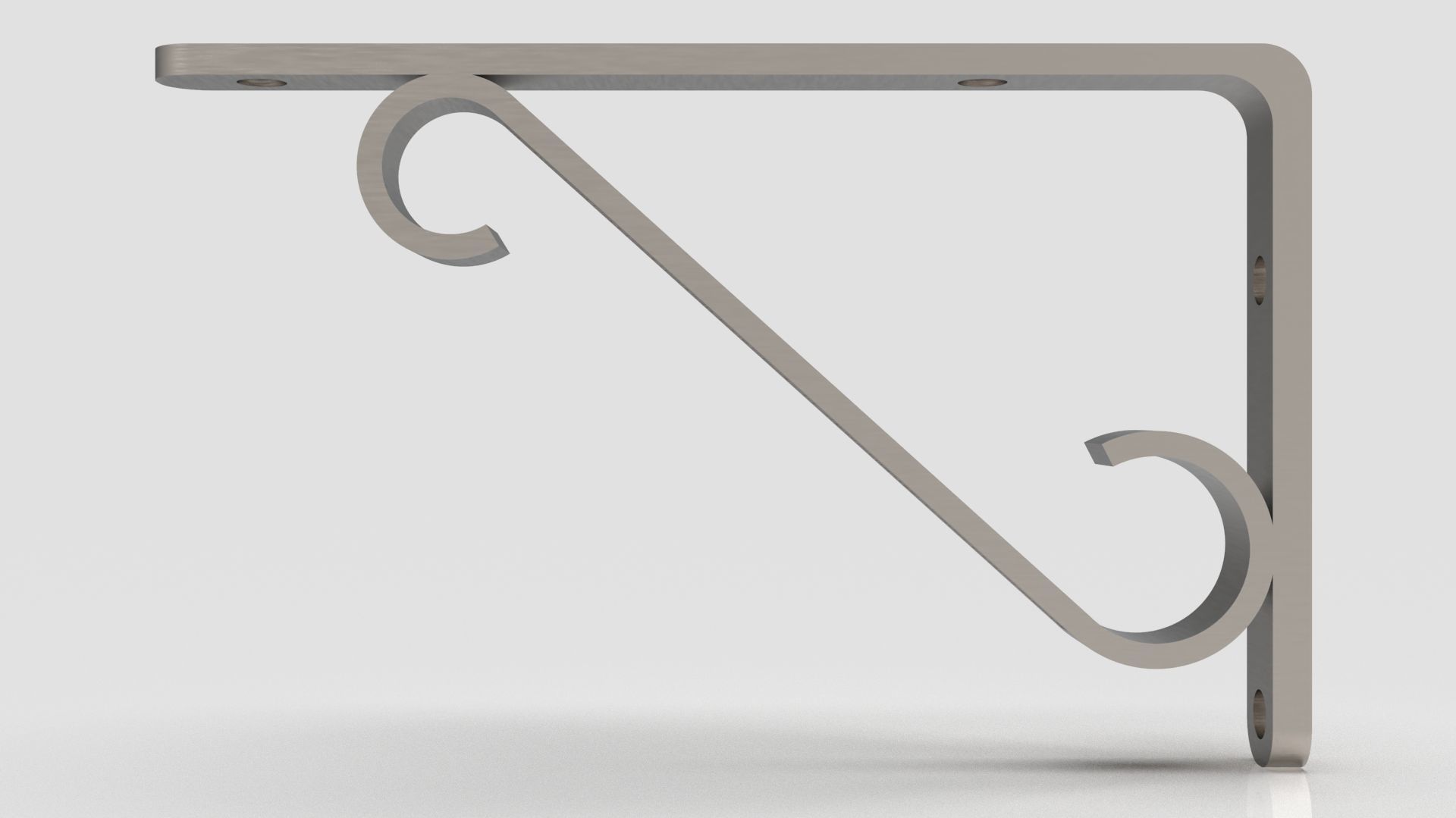 Angle Bracket 3d Model 3D model 3D printable | CGTrader