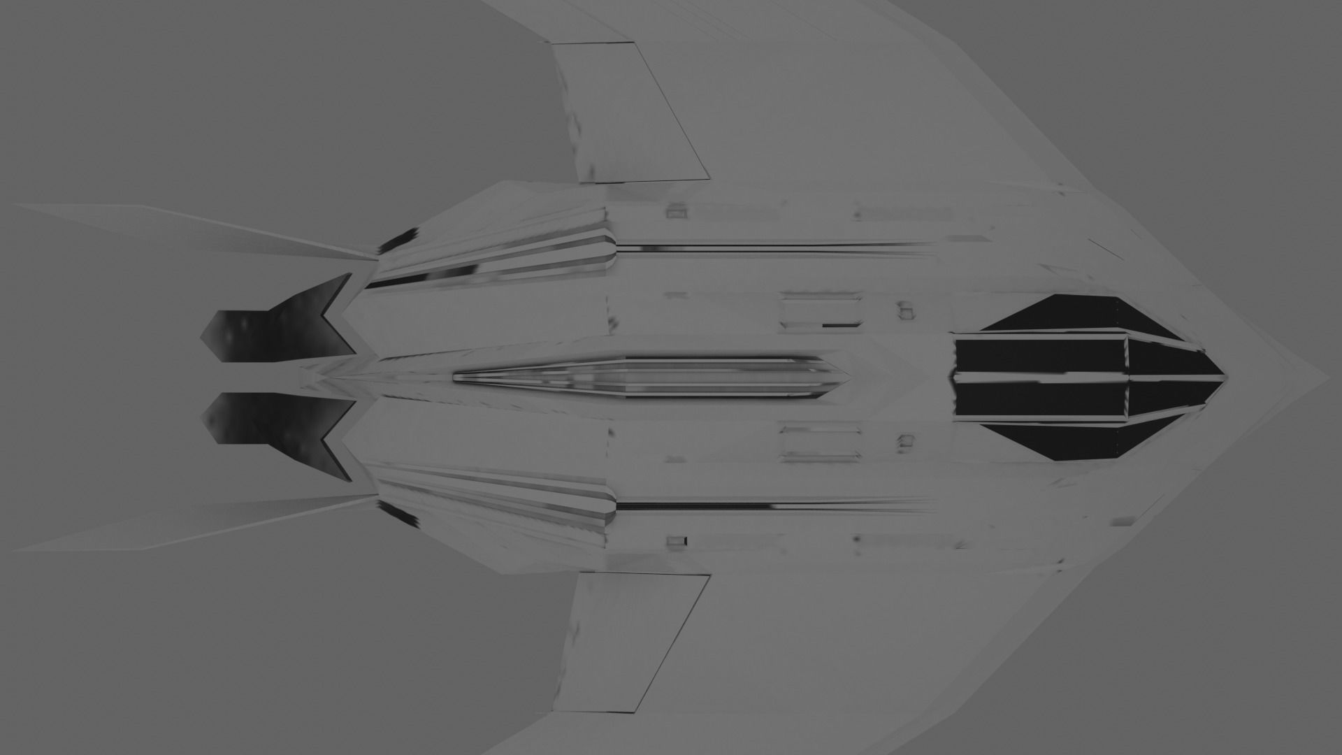 3D model STEALTH SPACECRAFT BOMBER LOW POLY VR / AR / low-poly | CGTrader