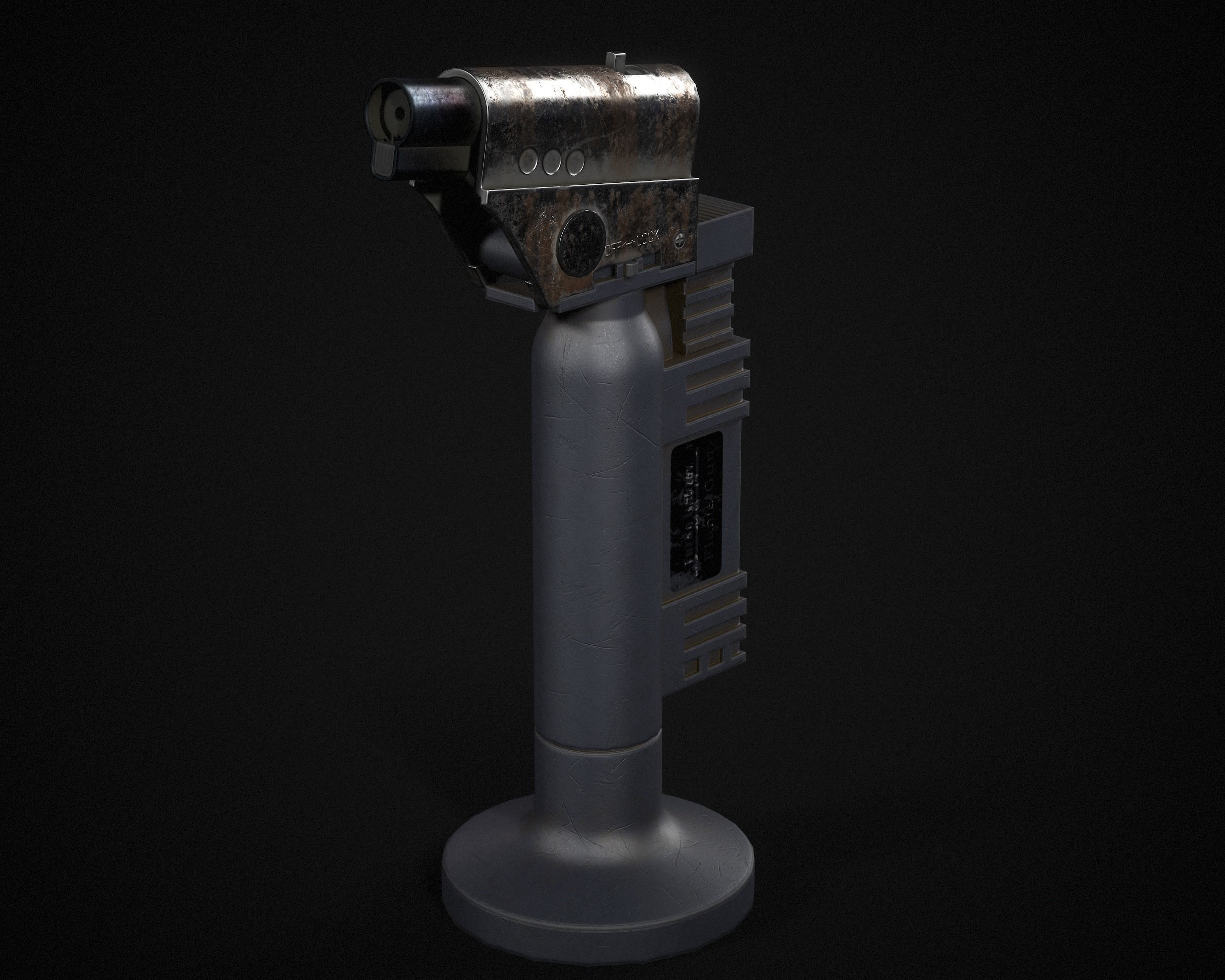 3D model Flame Torch VR / AR / low-poly | CGTrader