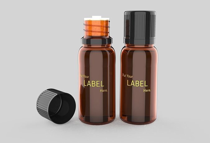 Essential Oil Bottle 3D model | CGTrader