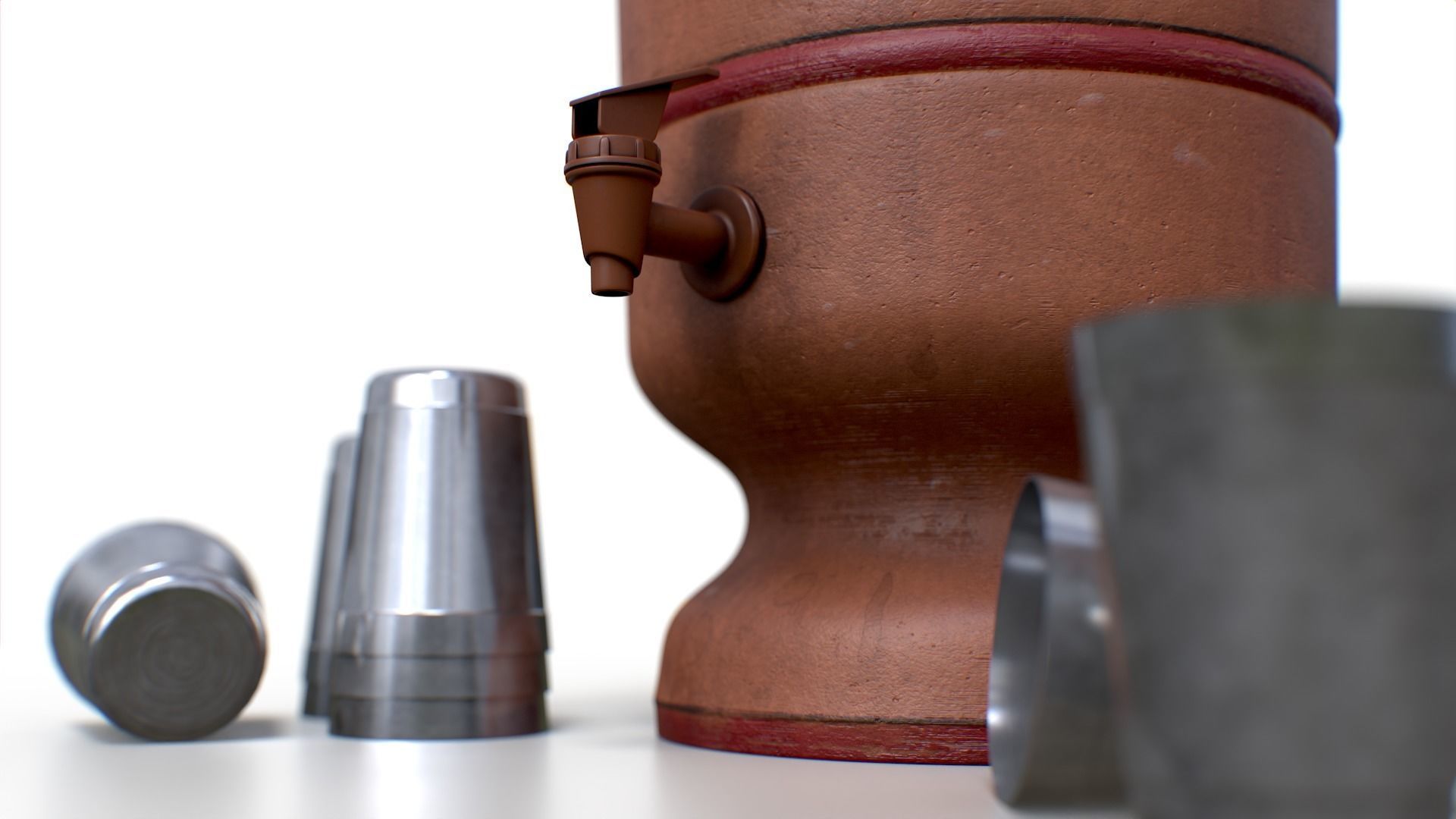 Famous Brazilian clay filter 3D model | CGTrader