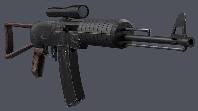 3D model Realistic Weapon Pack VR / AR / low-poly | CGTrader