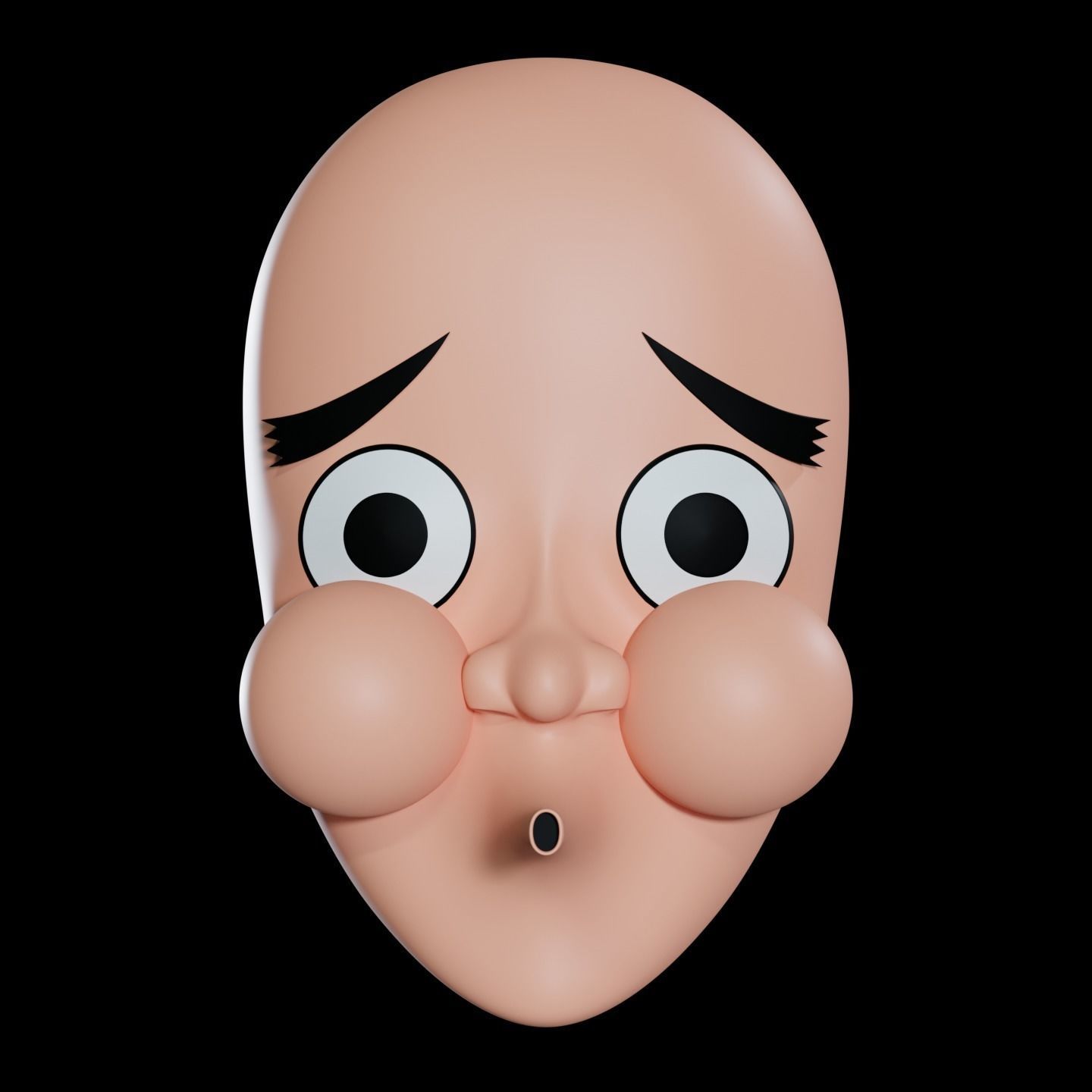 Haganezuka Demon Slayer Mask 3D model 3D printable | CGTrader