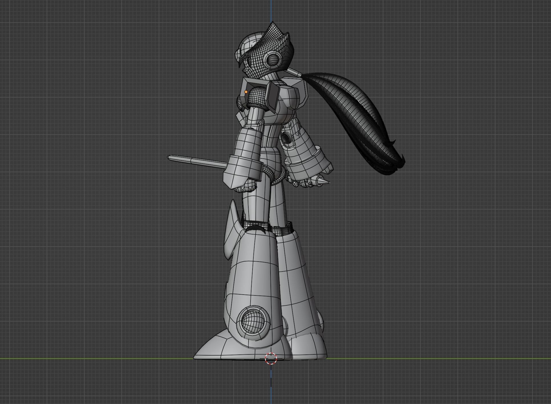 Zero - Megaman X 3D model rigged | CGTrader
