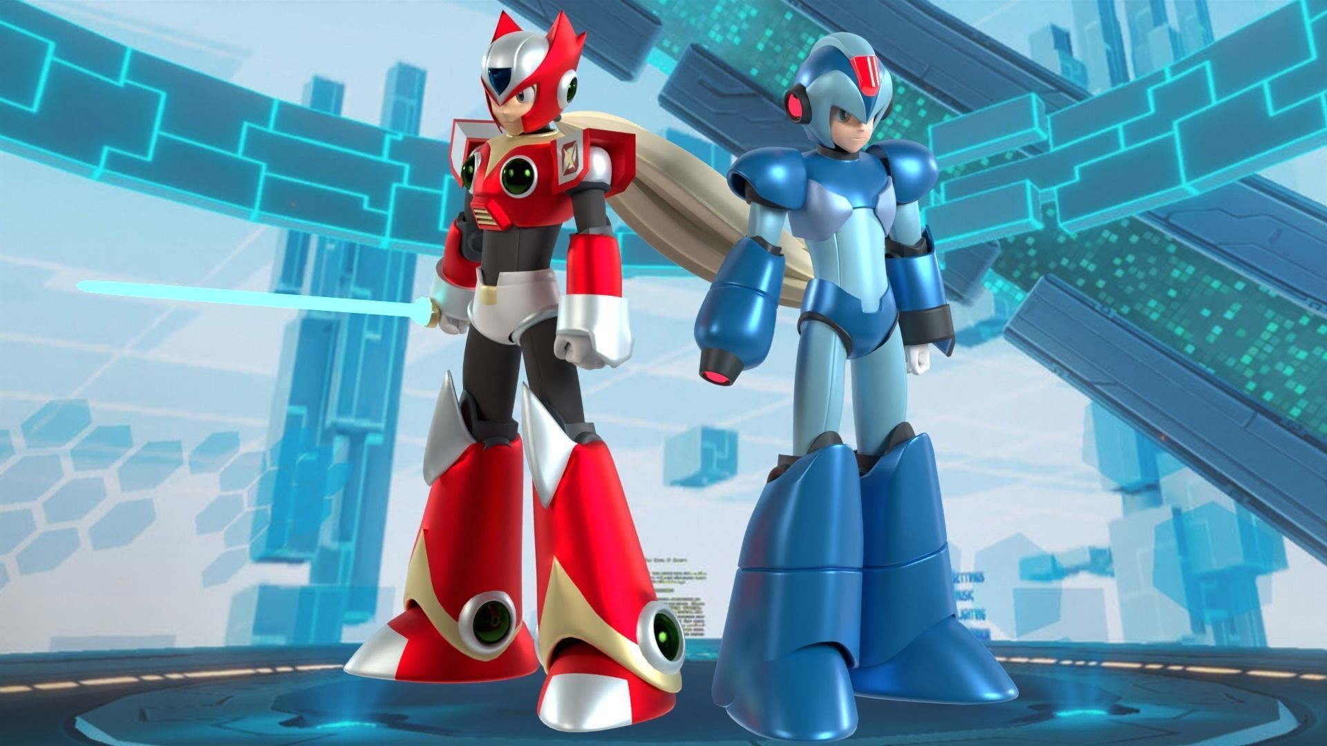 Zero - Megaman X 3D model rigged | CGTrader