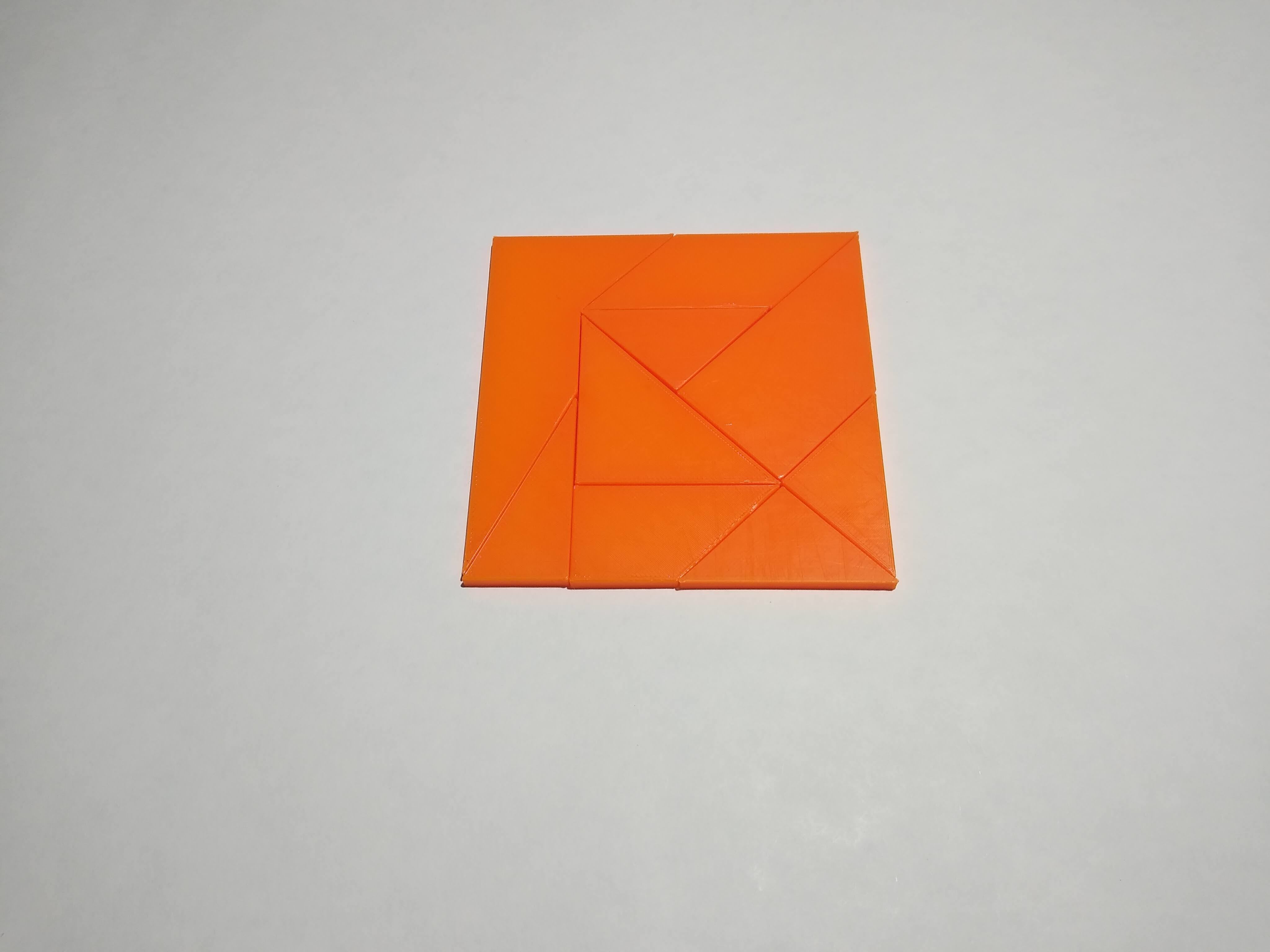 Square Assembly Puzzle free 3D model 3D printable | CGTrader