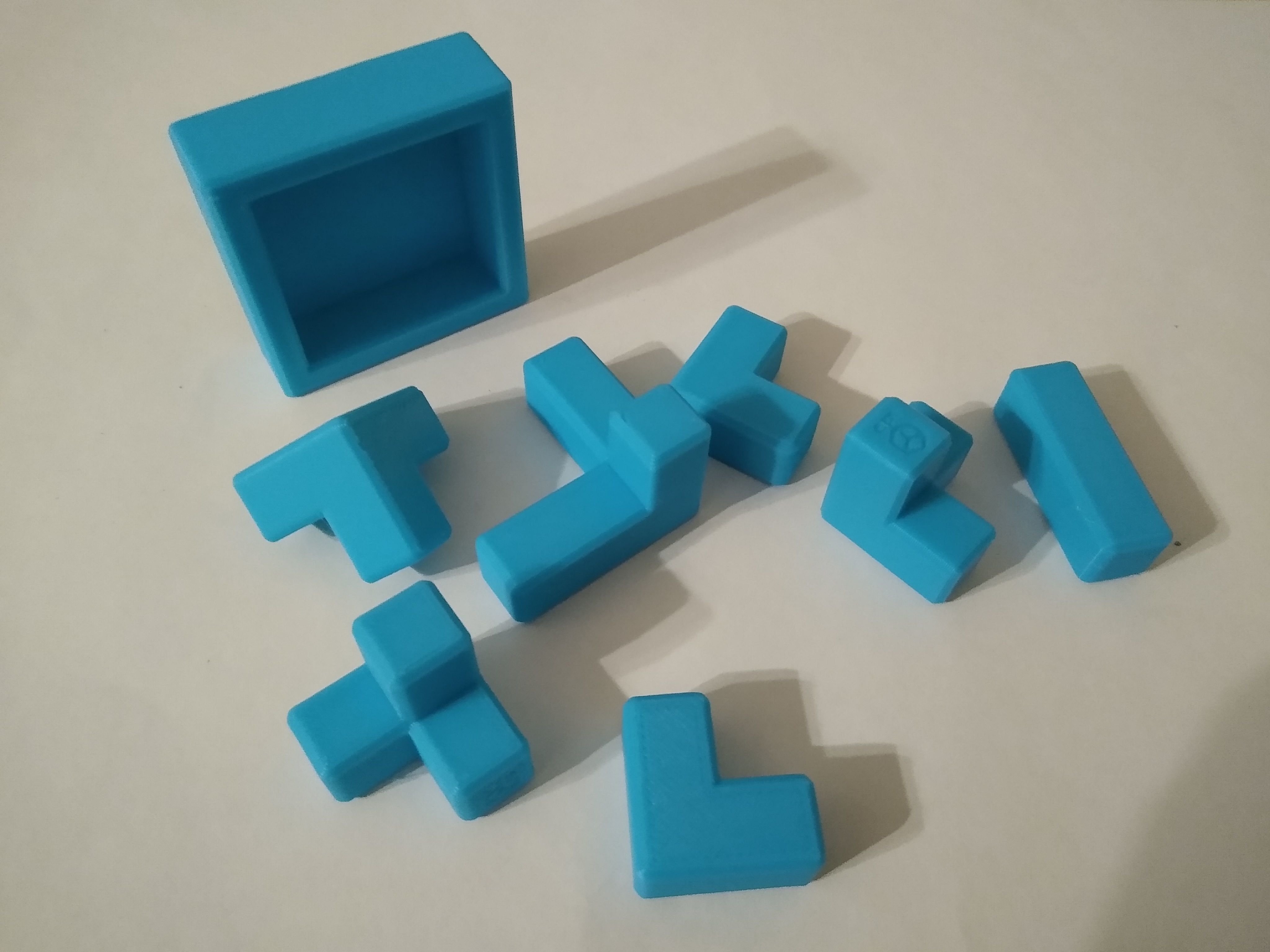 3X3 Assembly Puzzle free 3D model 3D printable | CGTrader