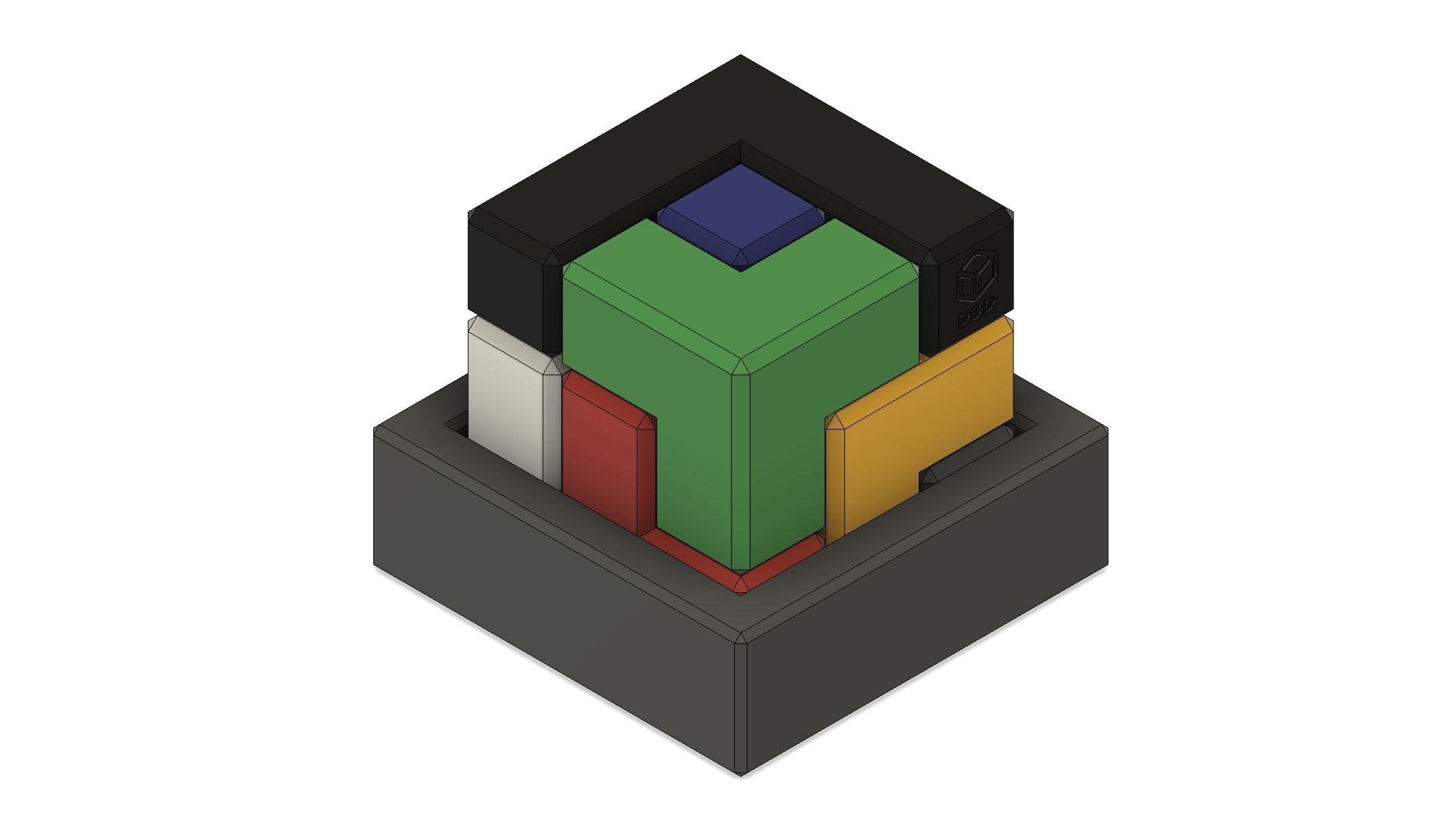 3X3 Assembly Puzzle free 3D model 3D printable | CGTrader