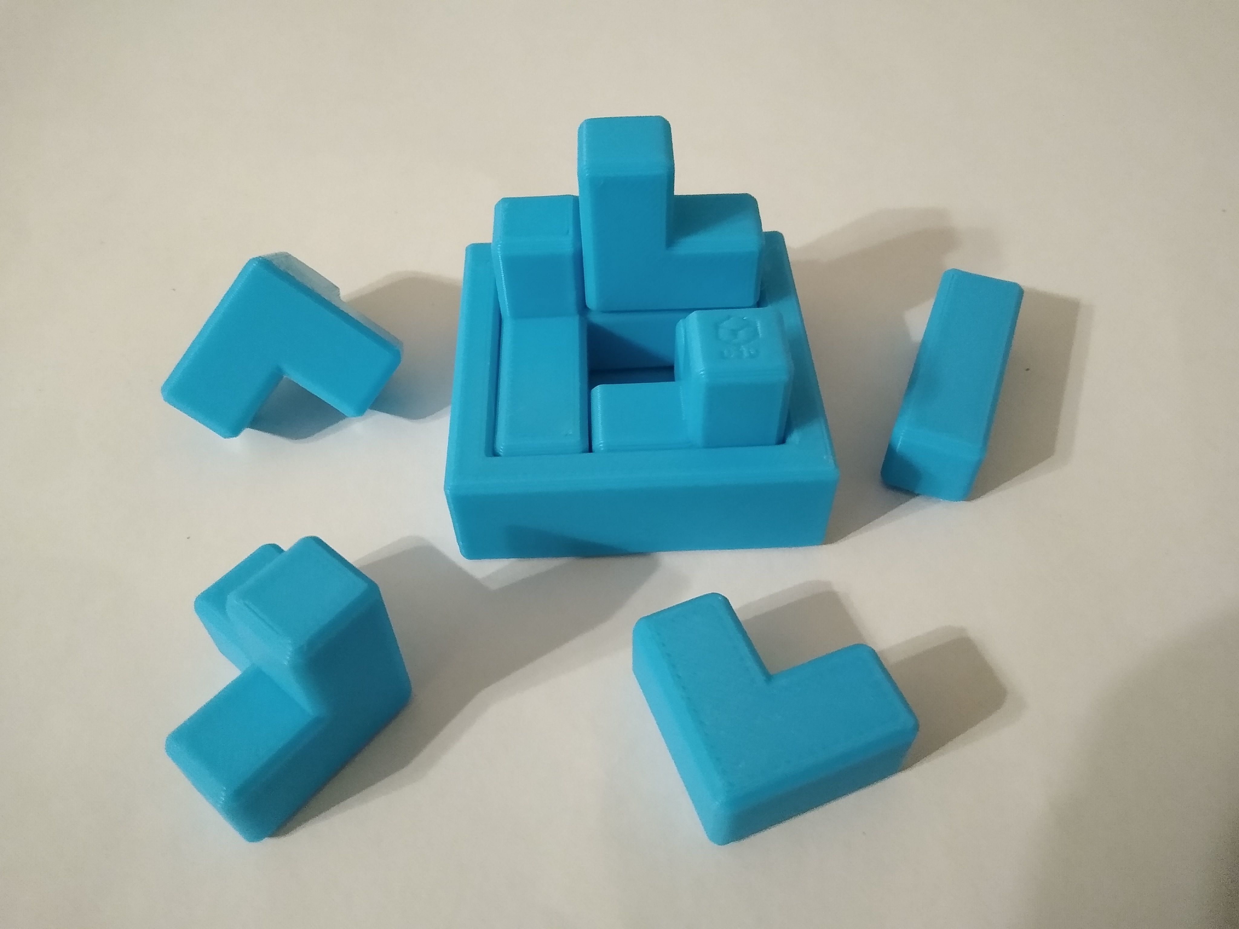3X3 Assembly Puzzle free 3D model 3D printable | CGTrader