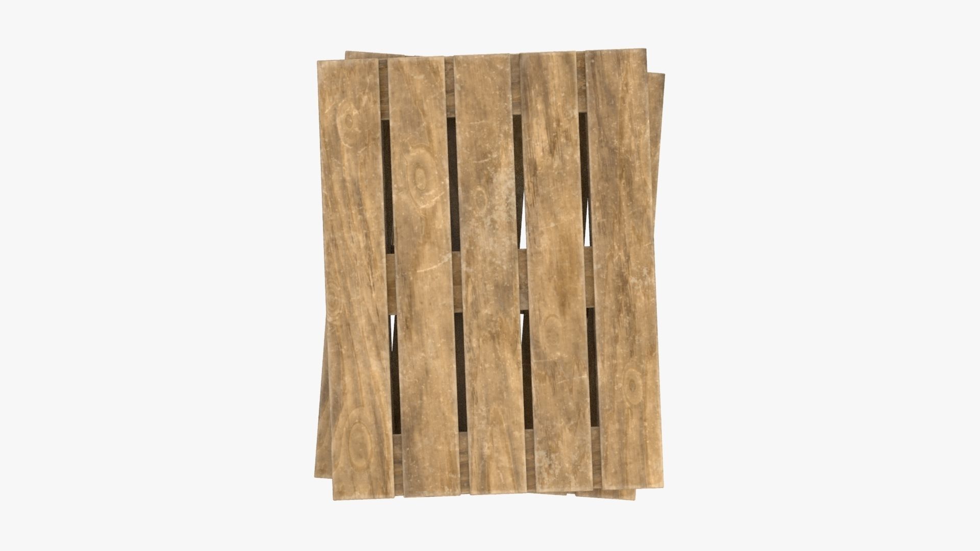 3D model 4K textures Shelves Pallet Rack Low-poly VR / AR / low-poly ...