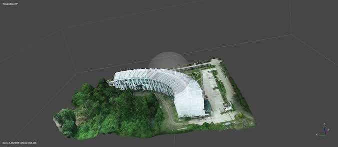 3D for 50 meters altitude 3D model | CGTrader