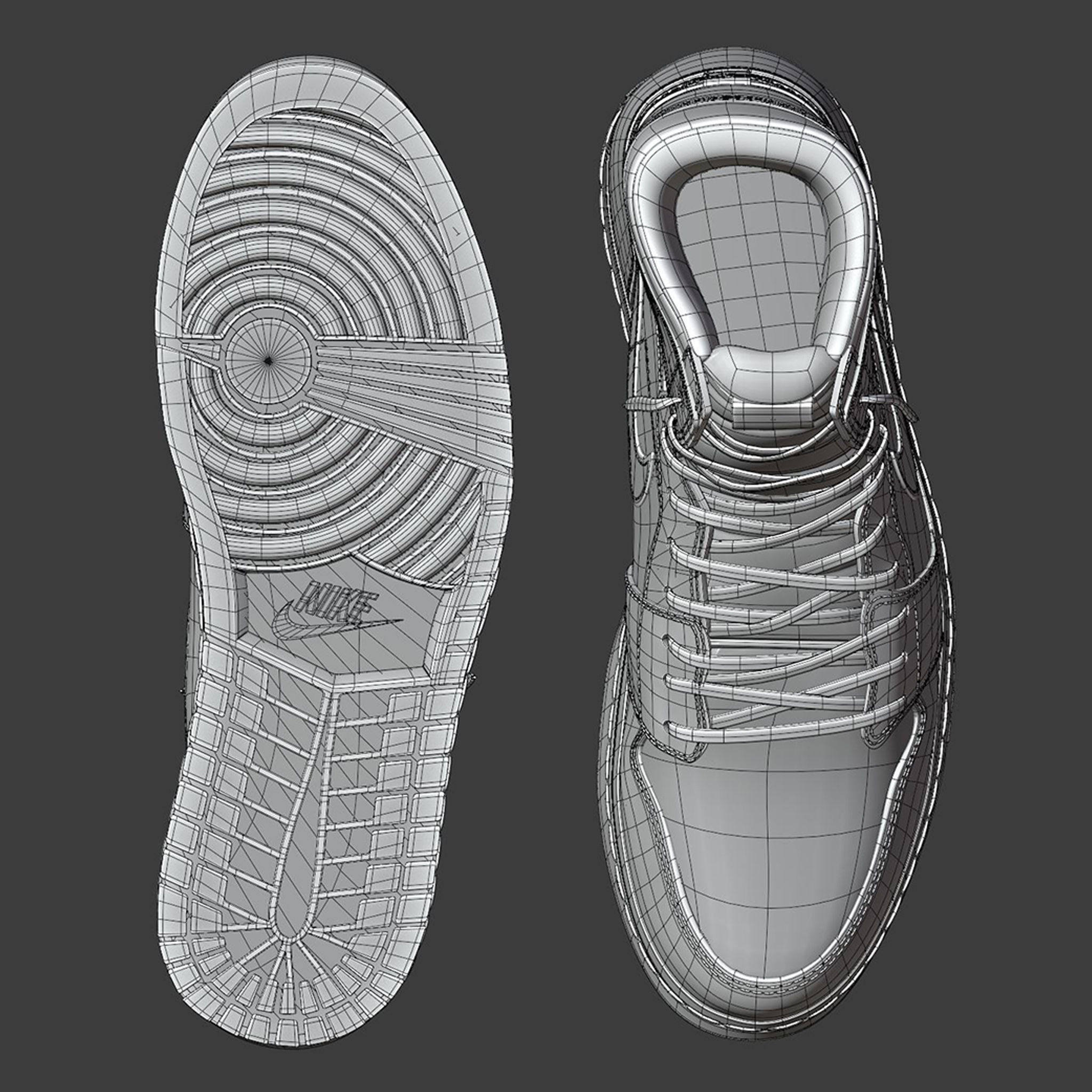 3D model Jordan 1s VR / AR / low-poly | CGTrader