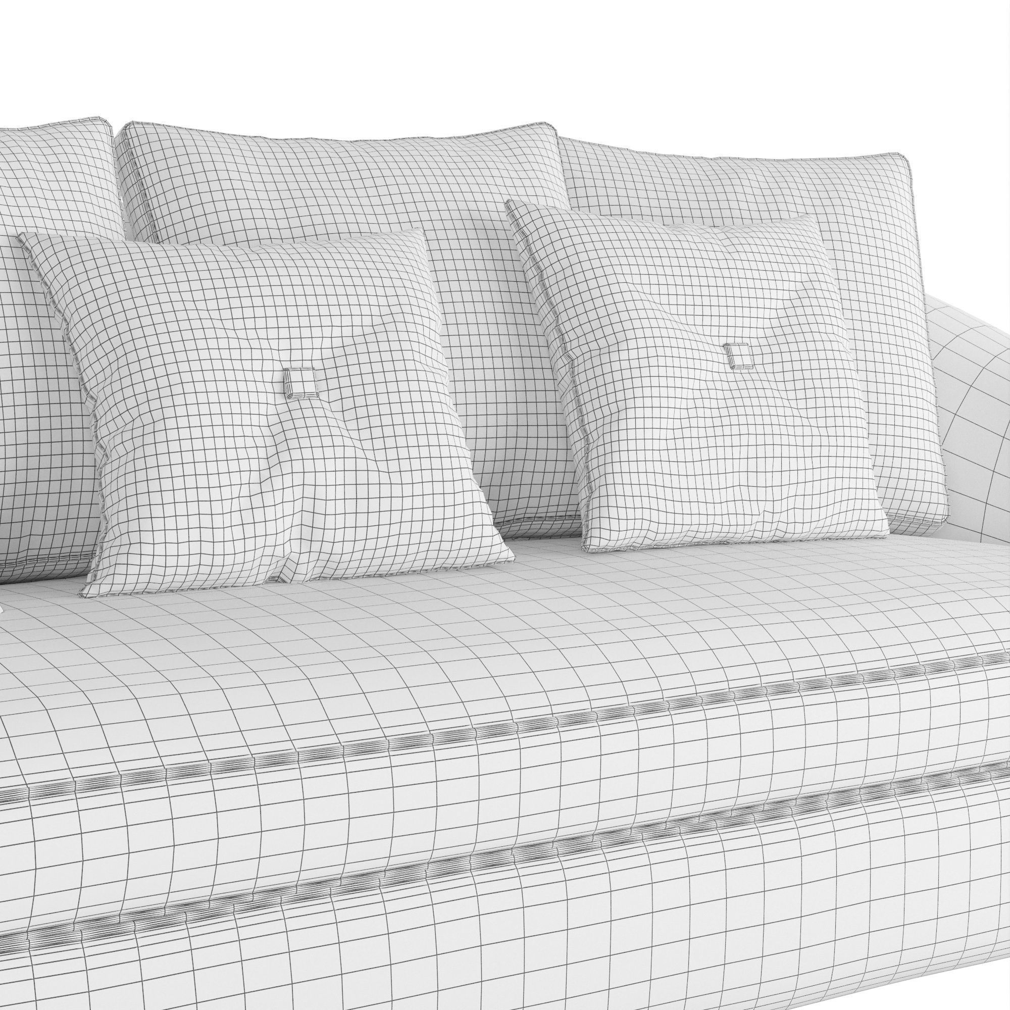 Sofa Fred 3D model | CGTrader