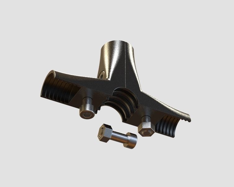 360 Pipe Joint 3D model 3D printable | CGTrader