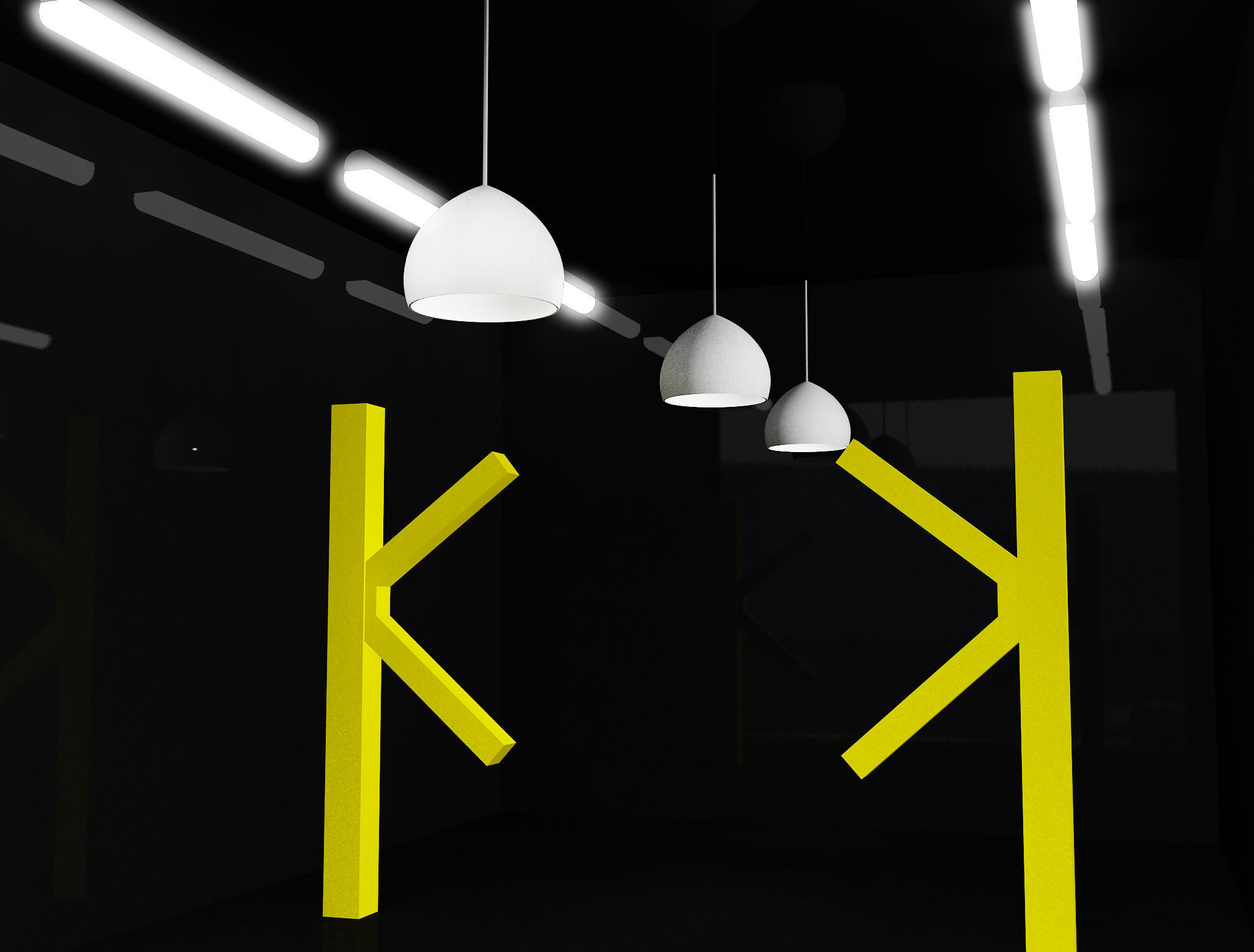 Car service entrance logo sign a612 3D model | CGTrader