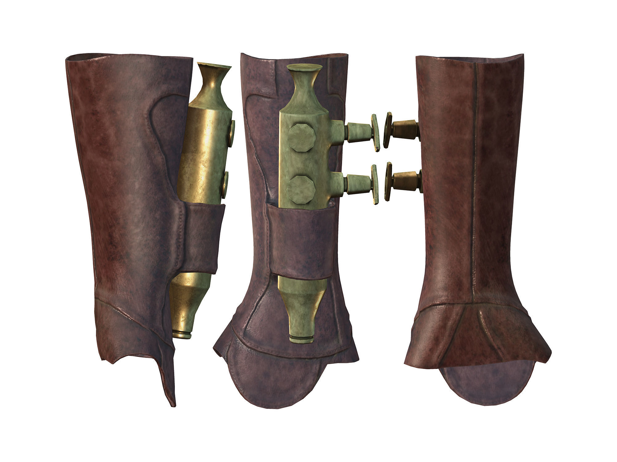 3D model Officer Western Expeditor Archaeologist Explorer Pants Outfit ...