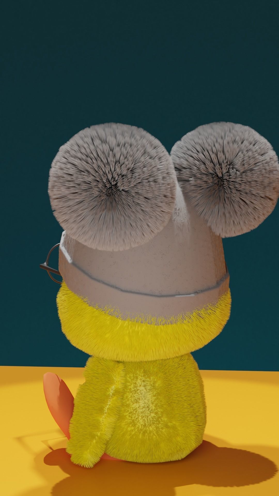 Cute Duck Doll 3D model rigged | CGTrader