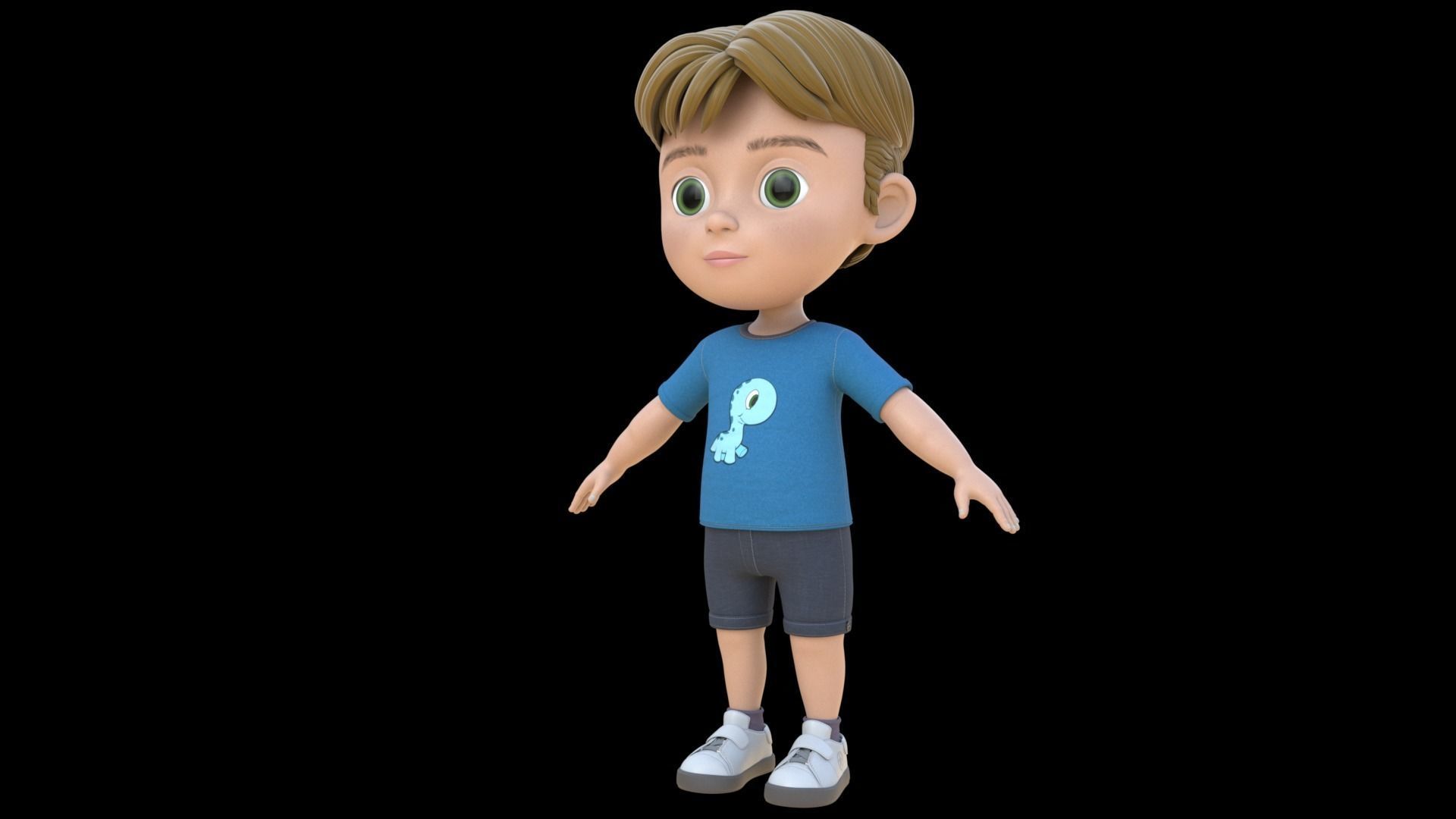 julian cartoon character Model 3D model 3D model | CGTrader