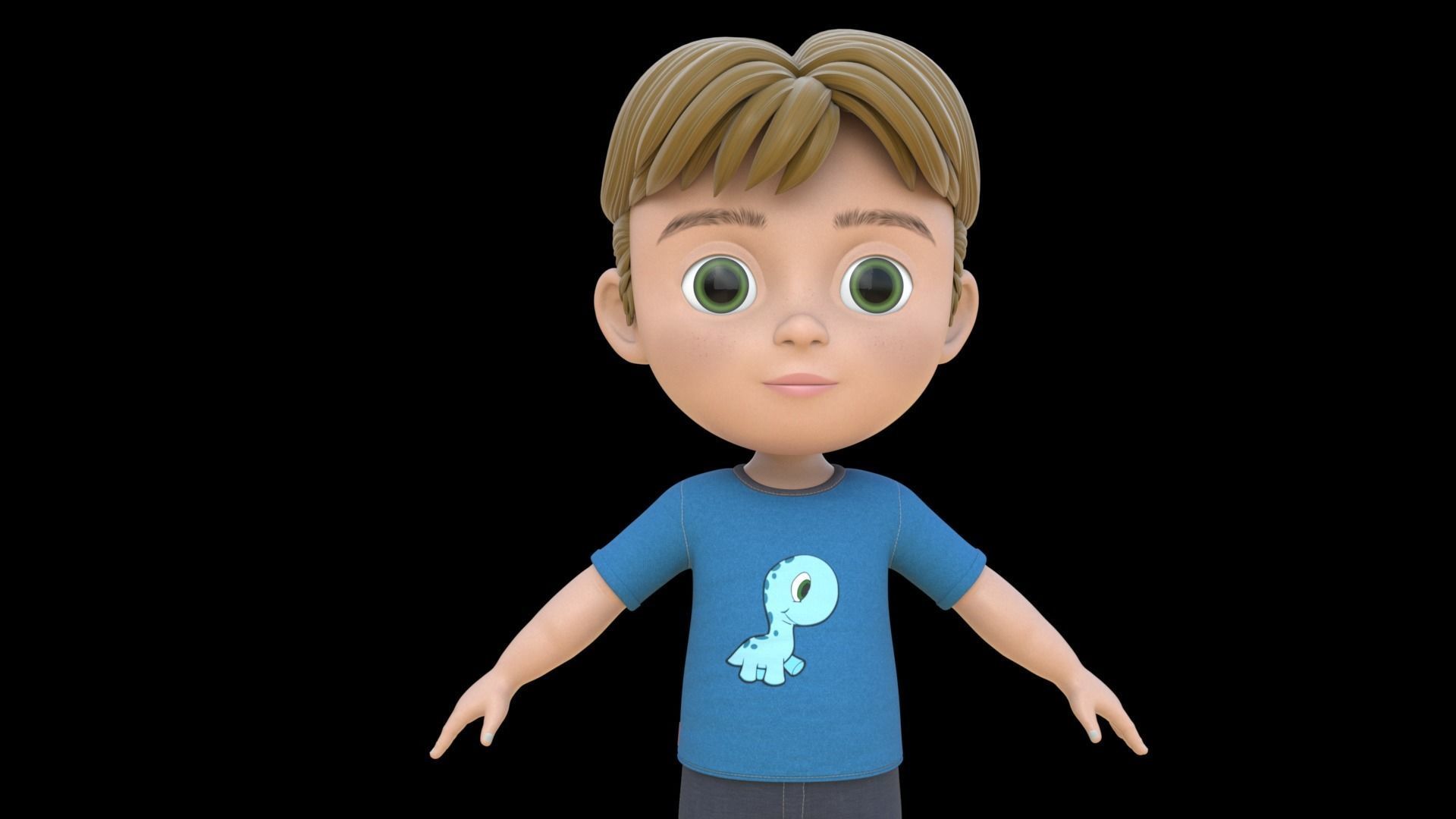 julian cartoon character Model 3D model 3D model | CGTrader