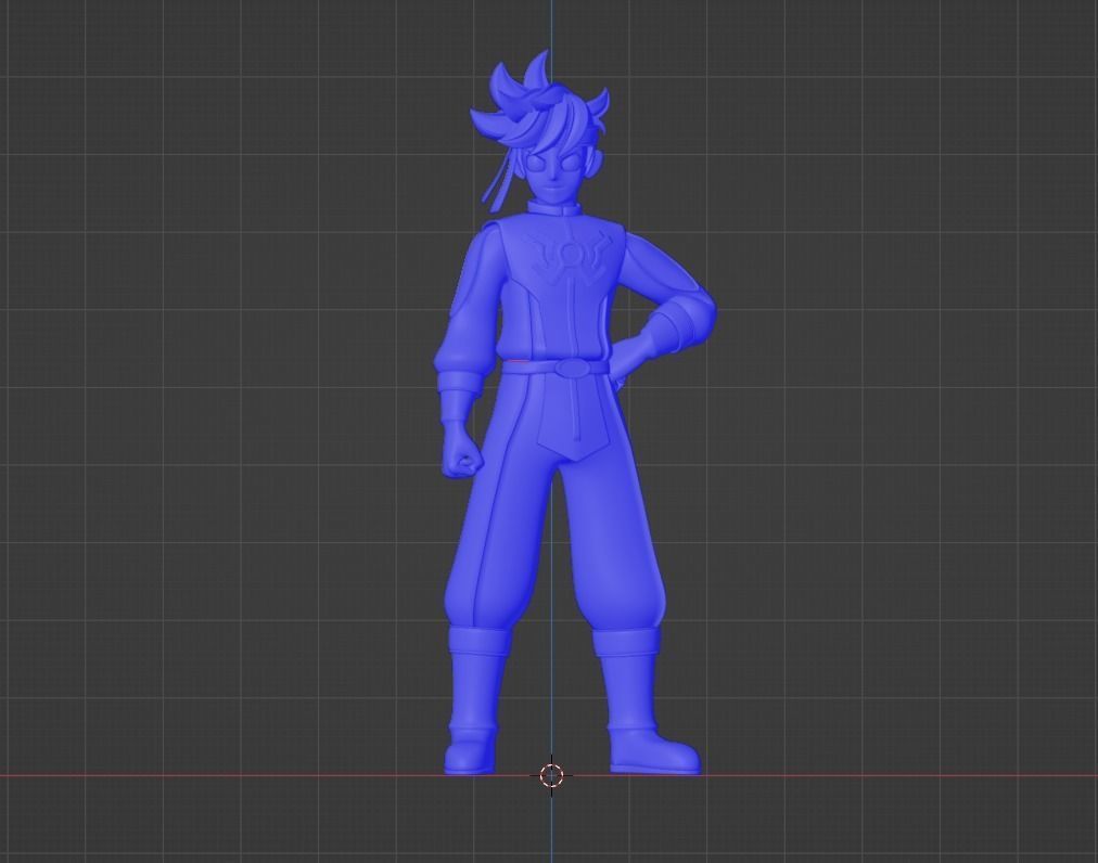 Popp Dragon Quest The Adventure of Dai 3D model rigged | CGTrader