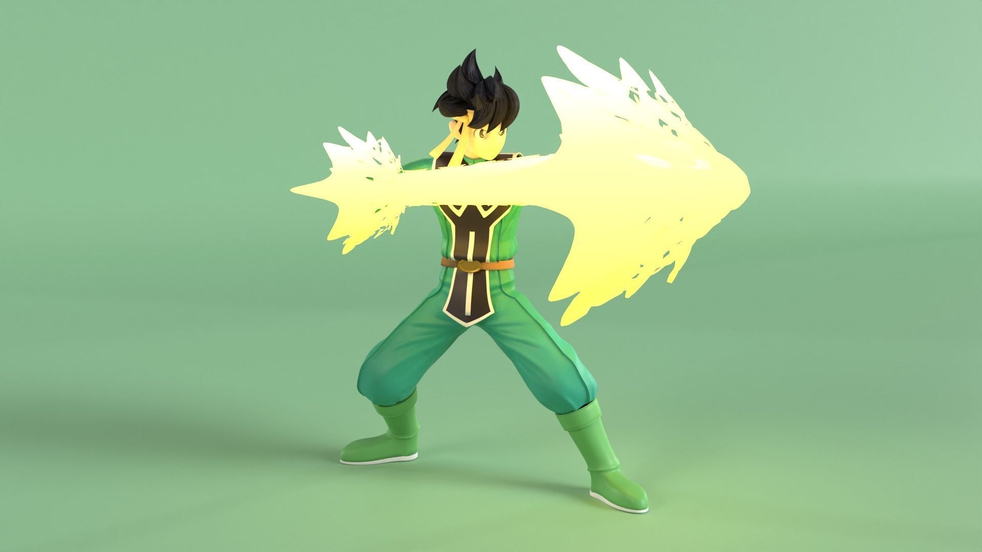 Popp Dragon Quest The Adventure of Dai 3D model rigged | CGTrader