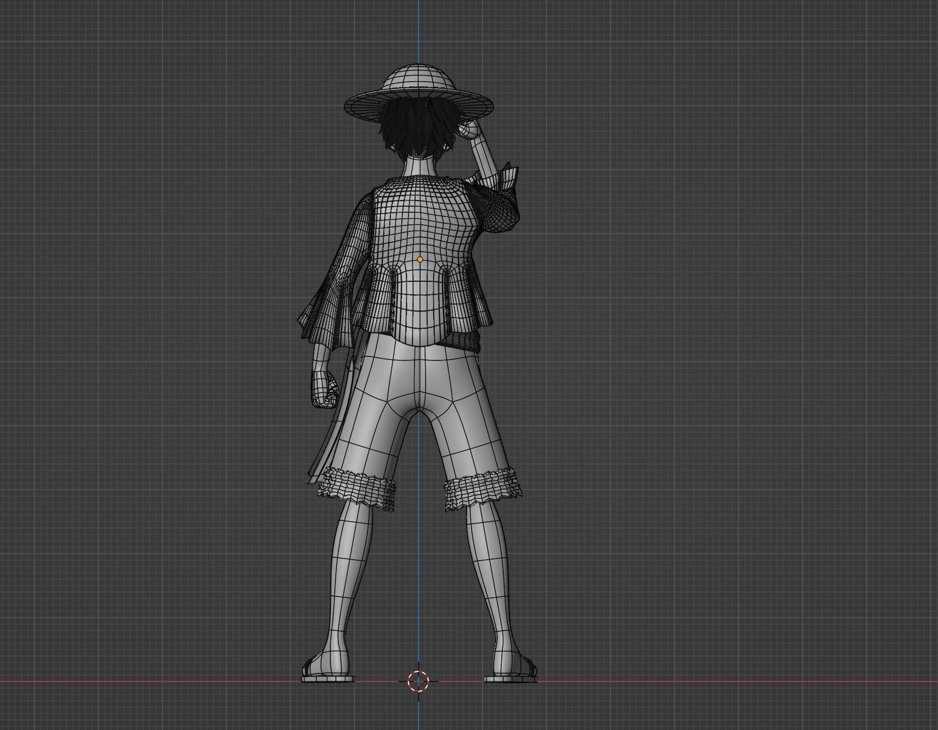 Monkey D Luffy 3D Model 3D model rigged | CGTrader