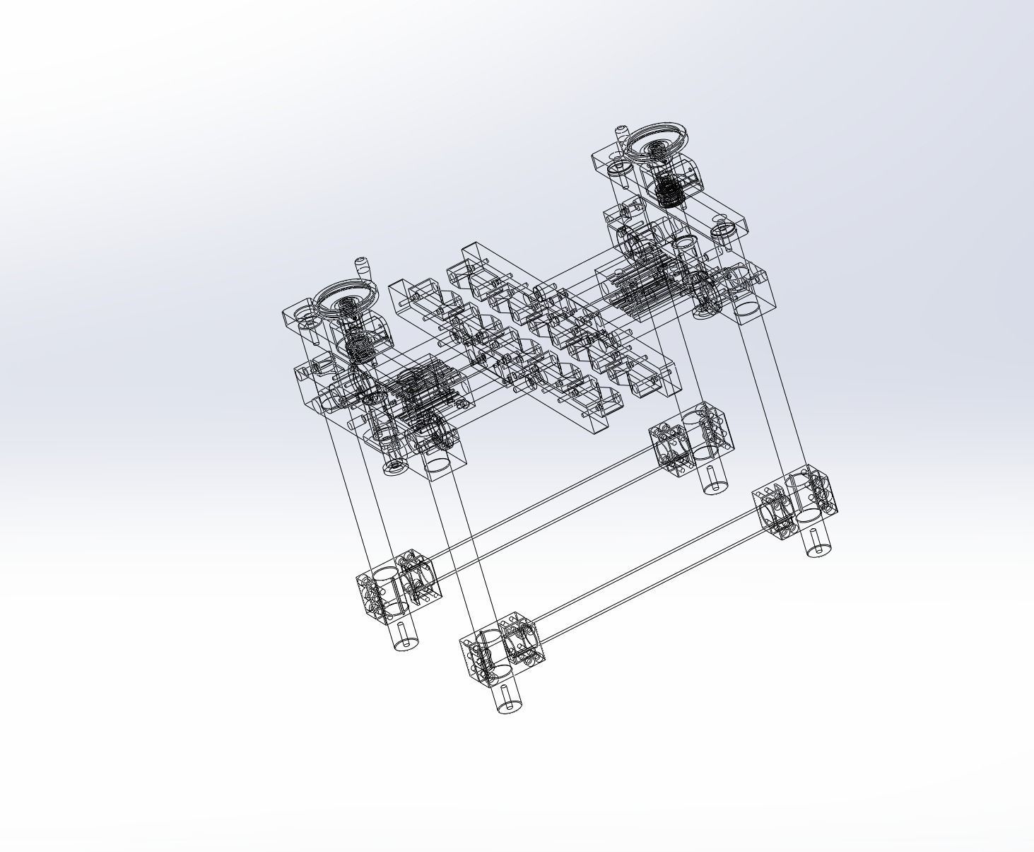 Clamping adjusting mechanism 3D model | CGTrader