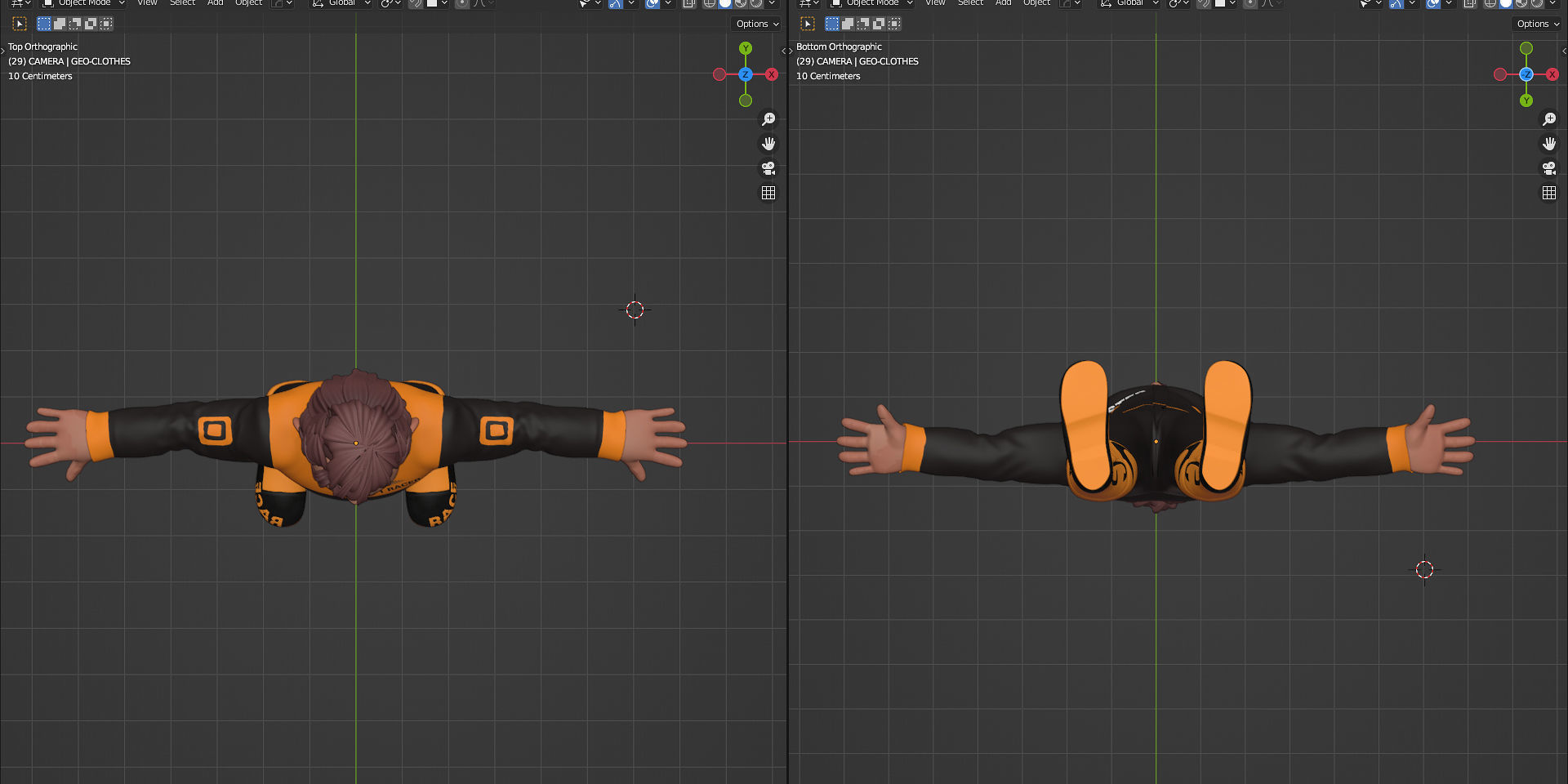 Rigged F1 Male Driver using BlenRig 6 Addon in Blender 3 3D model ...