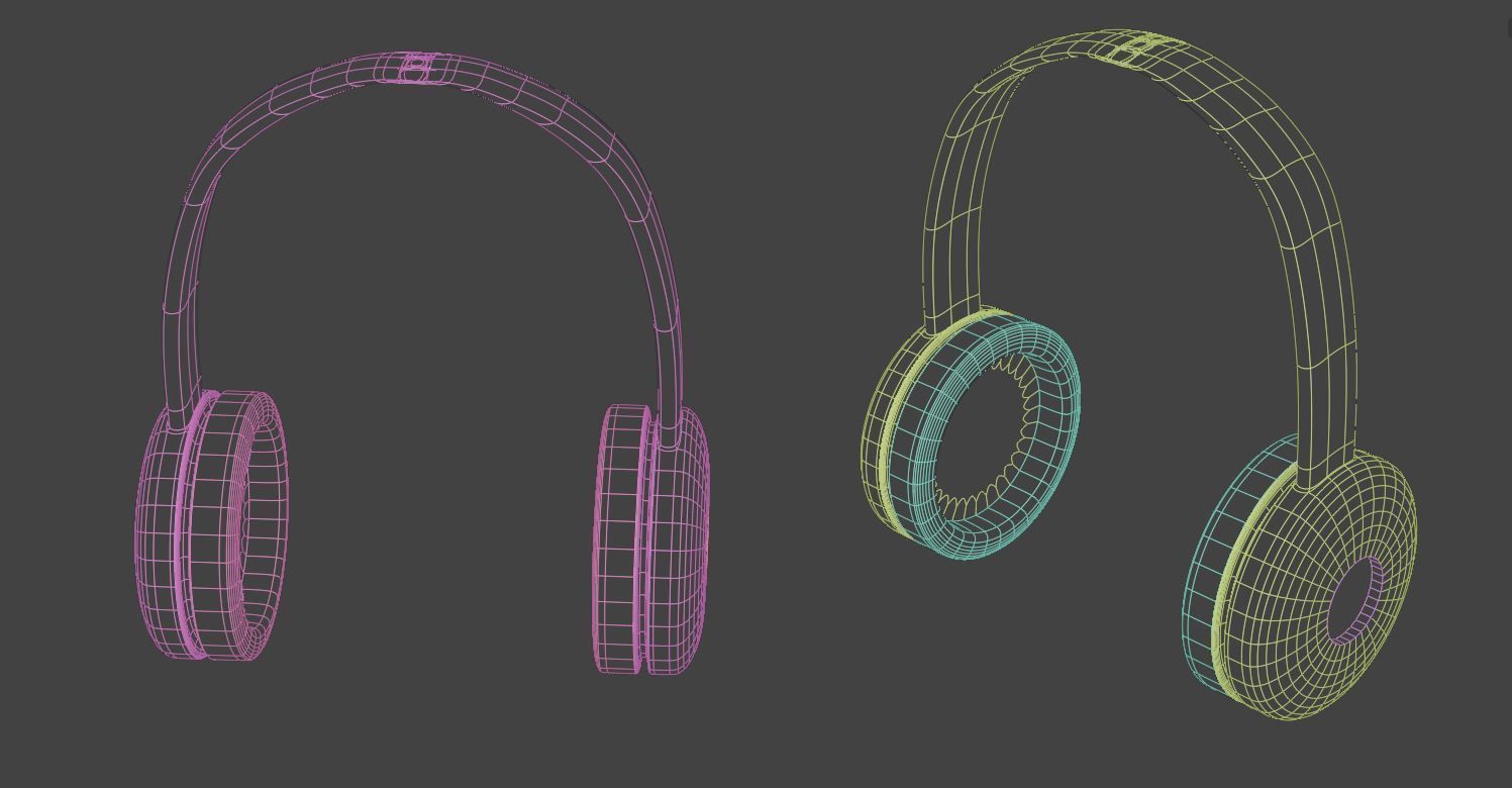 Headphones 3D Model in blender 3D model | CGTrader