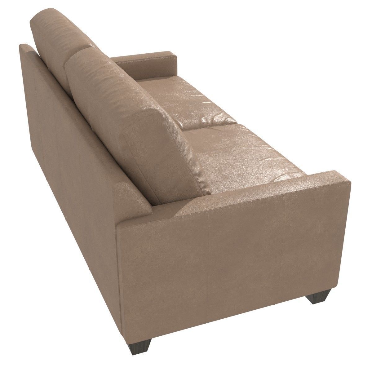 Bassett furniture Carolina Thin Track Arm Queen Sleeper sofa 3D model ...