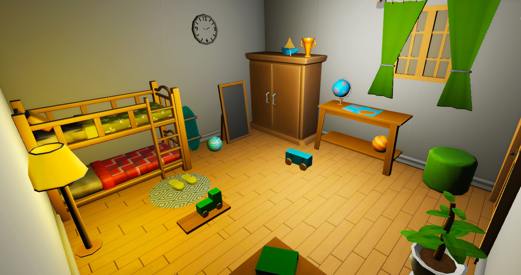 3D model Stylized Home interior VR / AR / low-poly | CGTrader