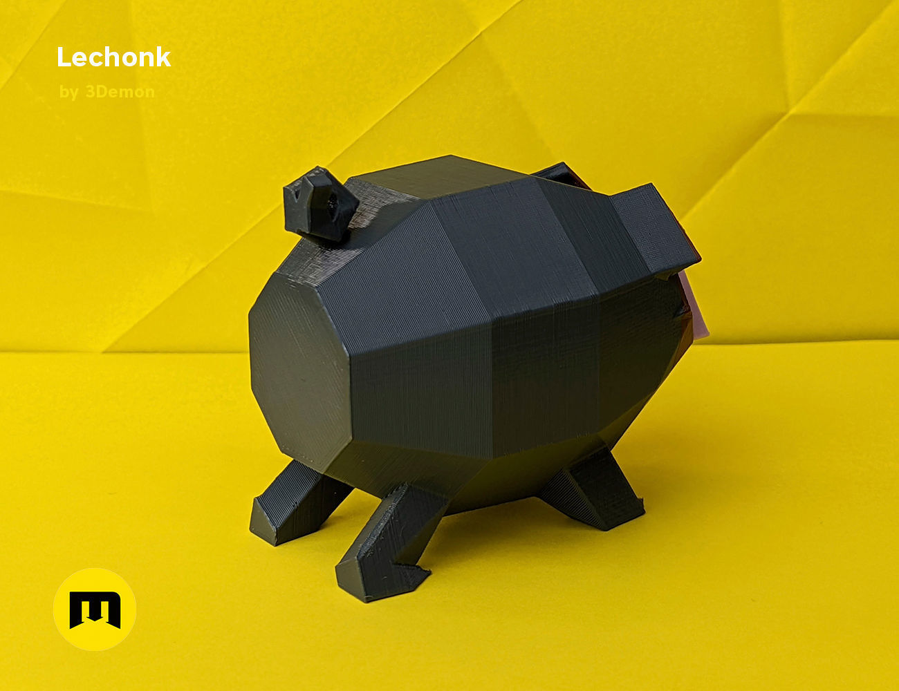 Lechonk Low Poly Pokemon free 3D model 3D printable | CGTrader