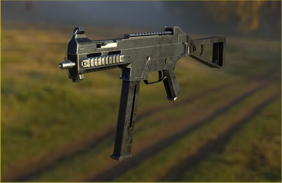 3D model UMP anim riged model VR / AR / low-poly | CGTrader