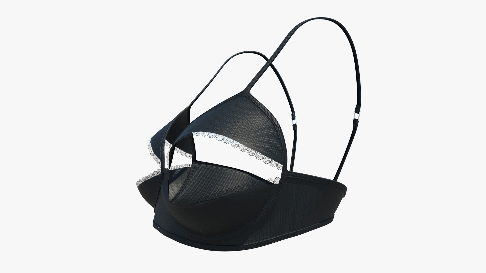 Lingerie bra 3D model | CGTrader