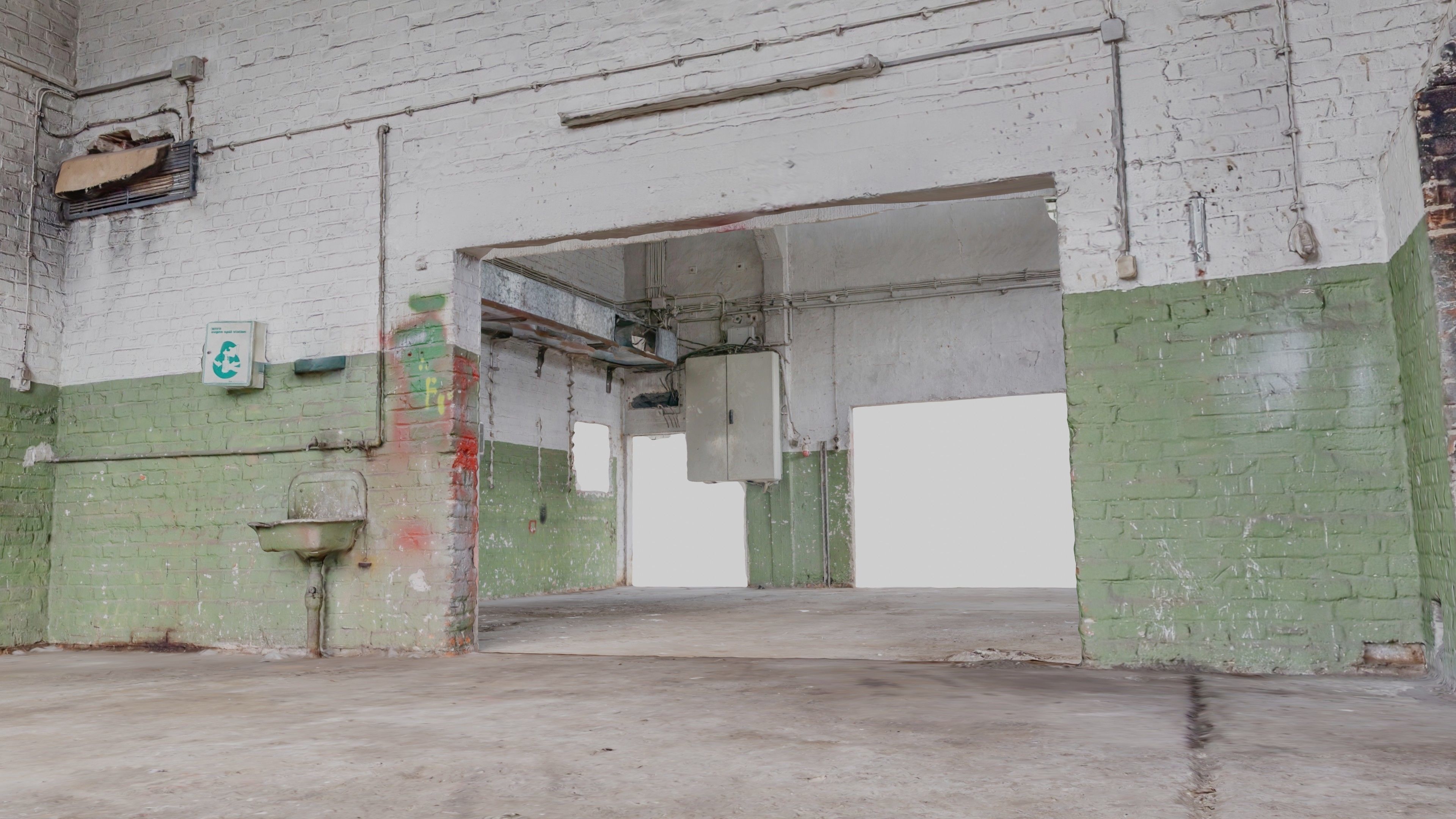 abandoned factory rooms 3D model | CGTrader