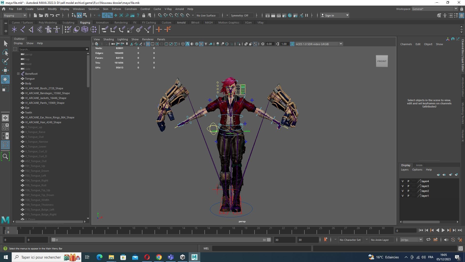 3D model Vi League of legends Arcane VR / AR / low-poly animated | CGTrader
