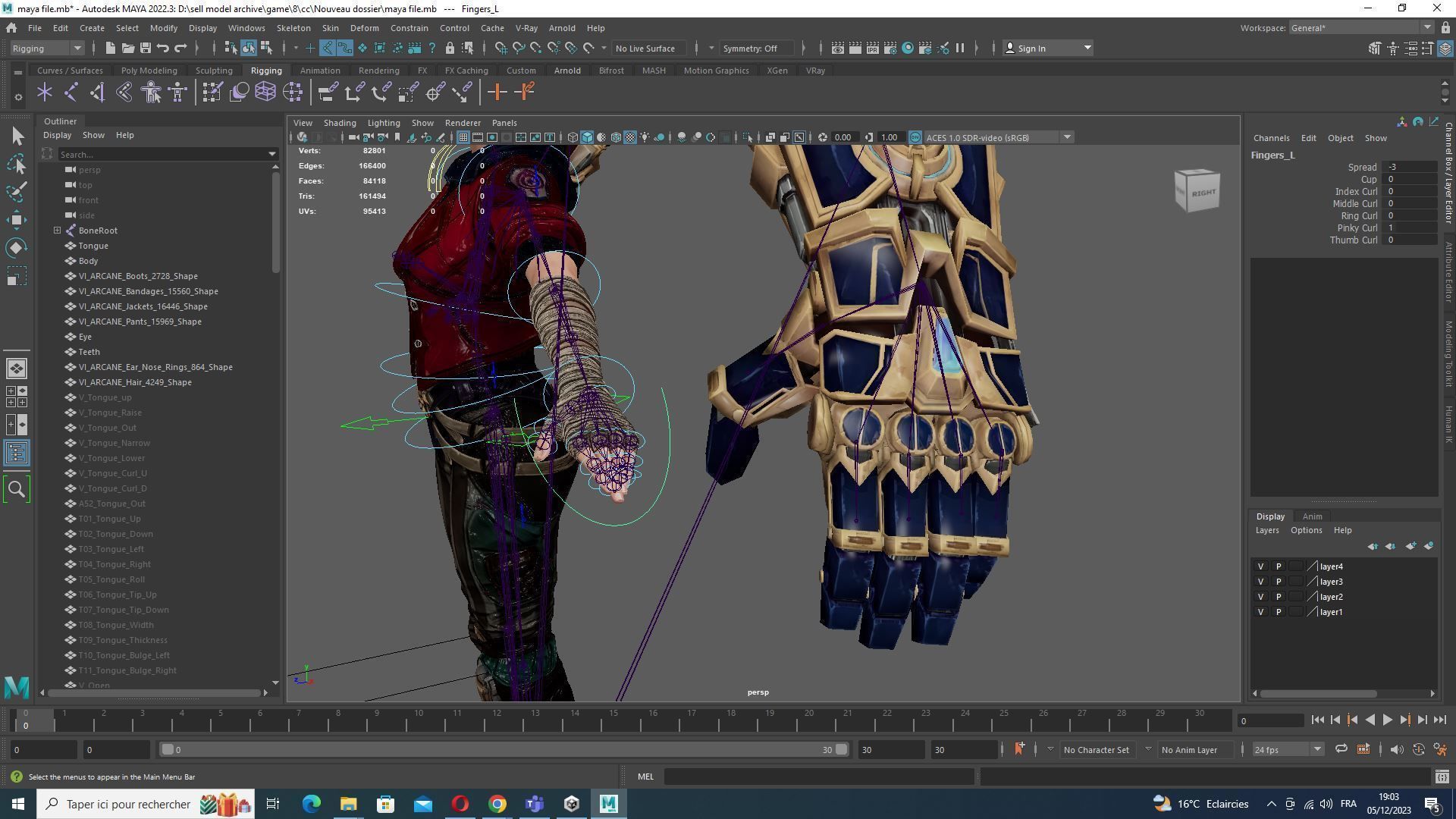 3D model Vi League of legends Arcane VR / AR / low-poly animated | CGTrader