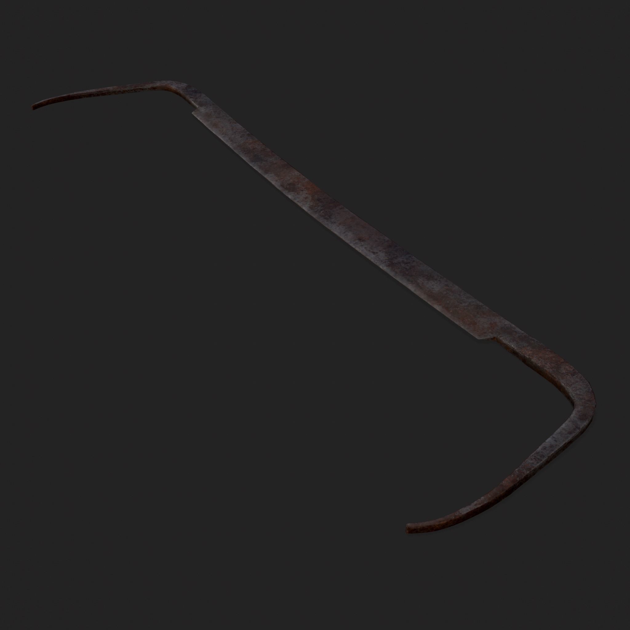 3D model Rusting Disassembled Metal Tool Assortment VR / AR / low-poly ...