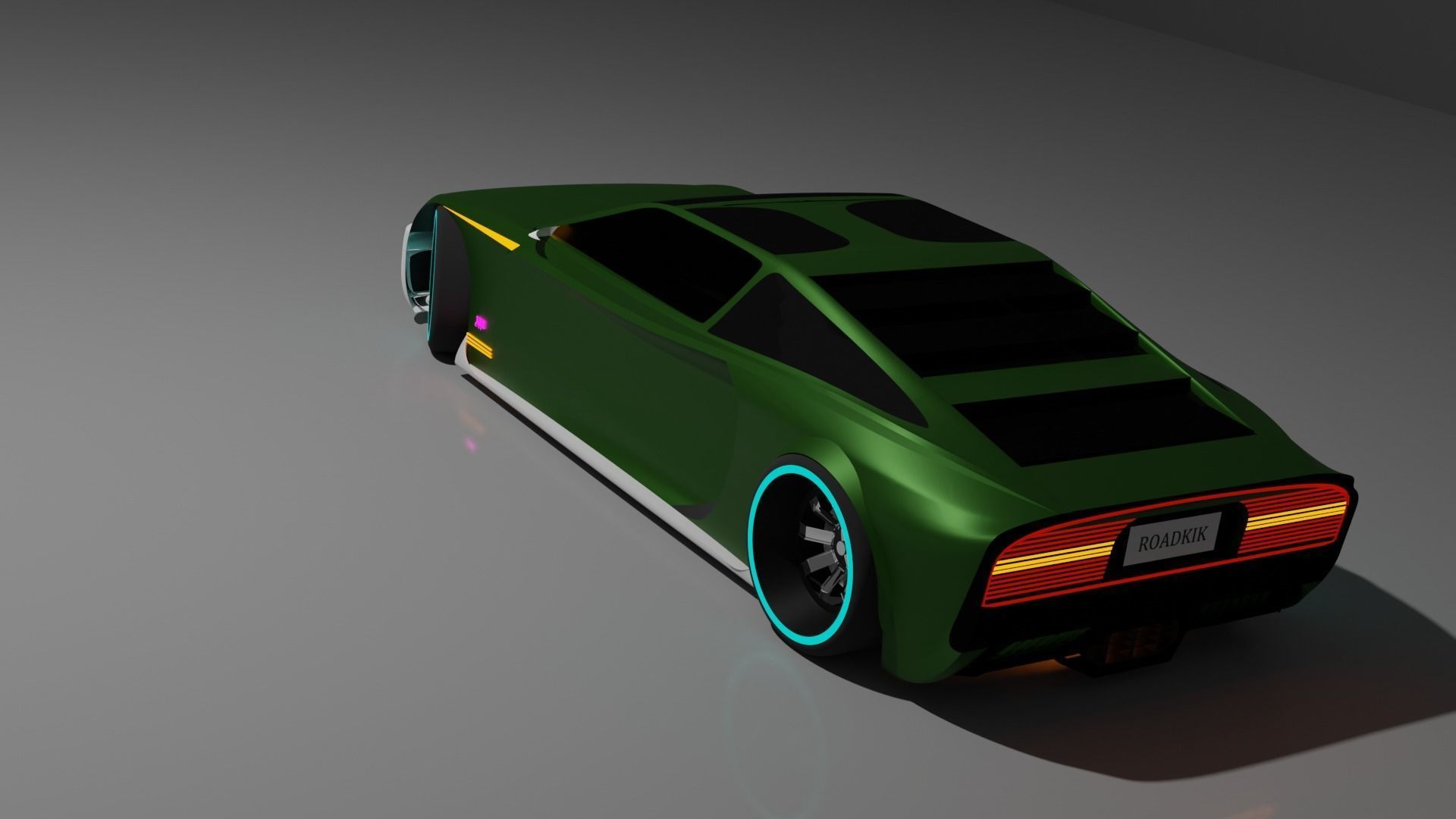 CYBERPUNK CONCEPT CAR 3D model | CGTrader